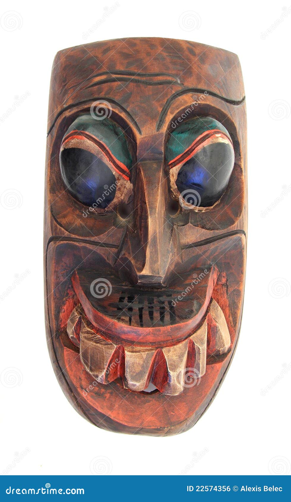 Tribal mask stock photo. Image of magical, craft, human - 22574356