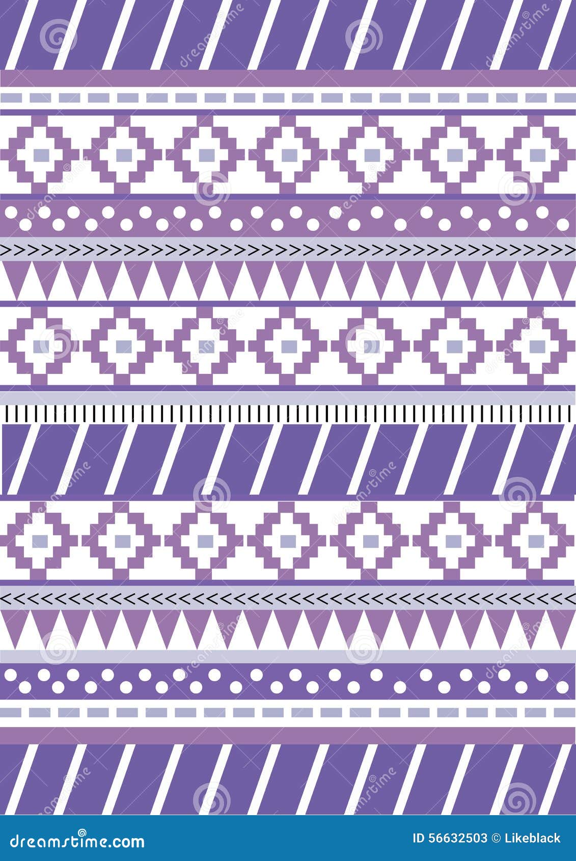 Tribal Native Shape Patterns Stock Vector - Illustration of lines ...