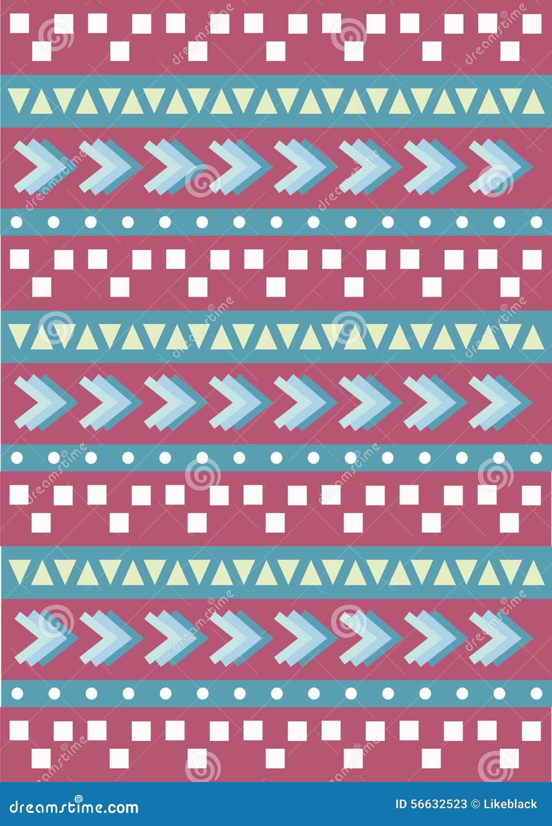 Tribal Native Shape Patterns Stock Vector - Illustration of ...