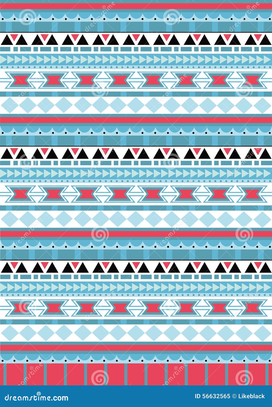 Tribal Native Shape Patterns Stock Vector - Illustration of ...