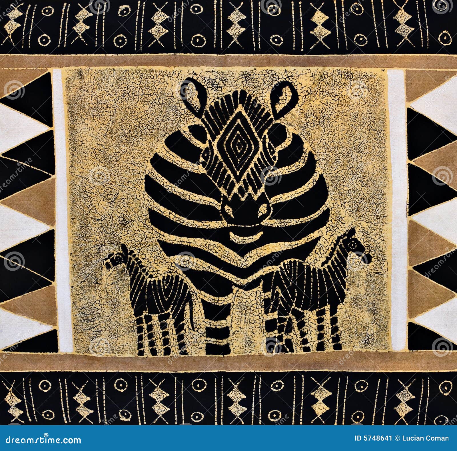 Tribal painting stock image. Image of paint, creative - 5748641