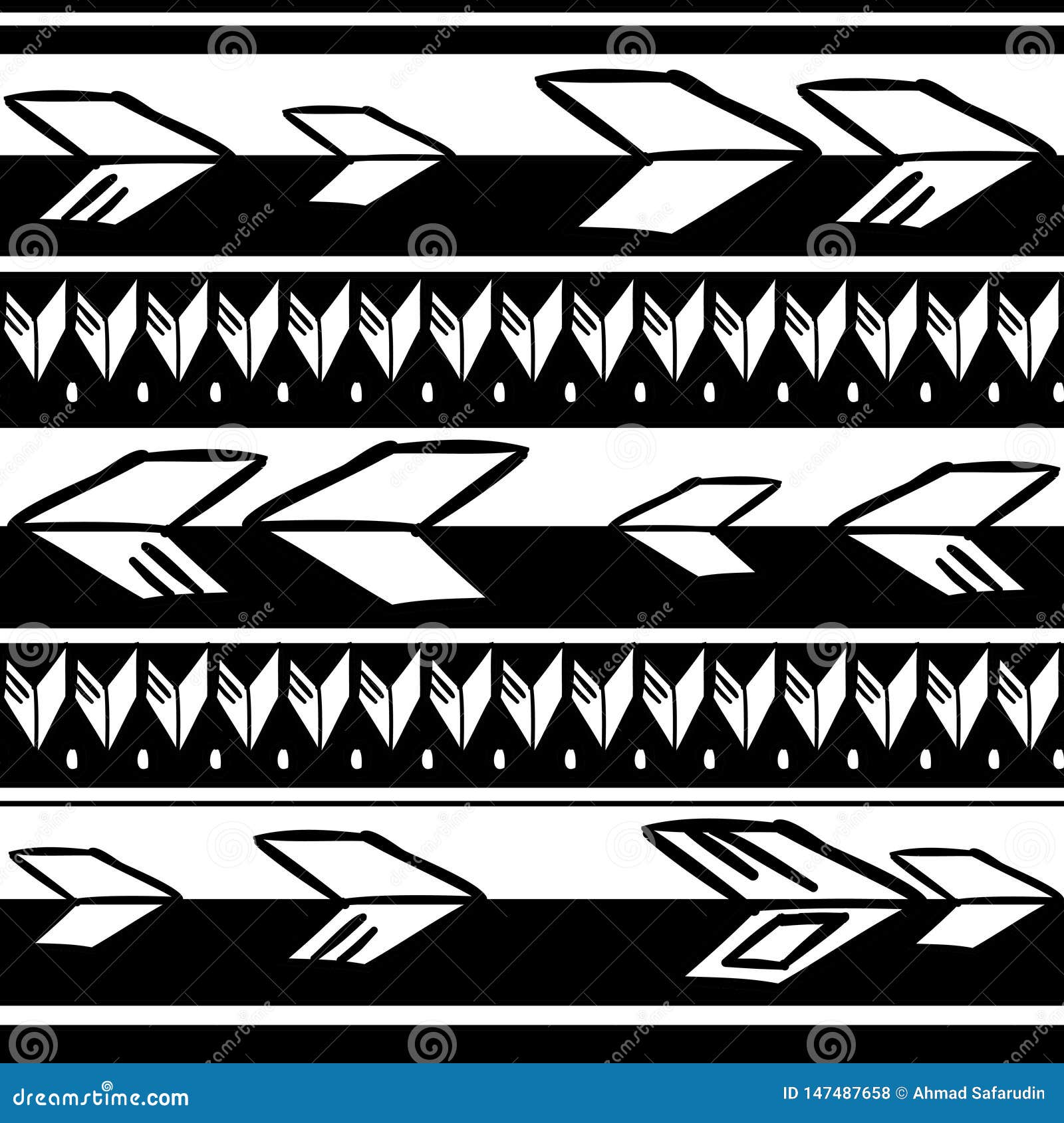 Tribal Print Drawing