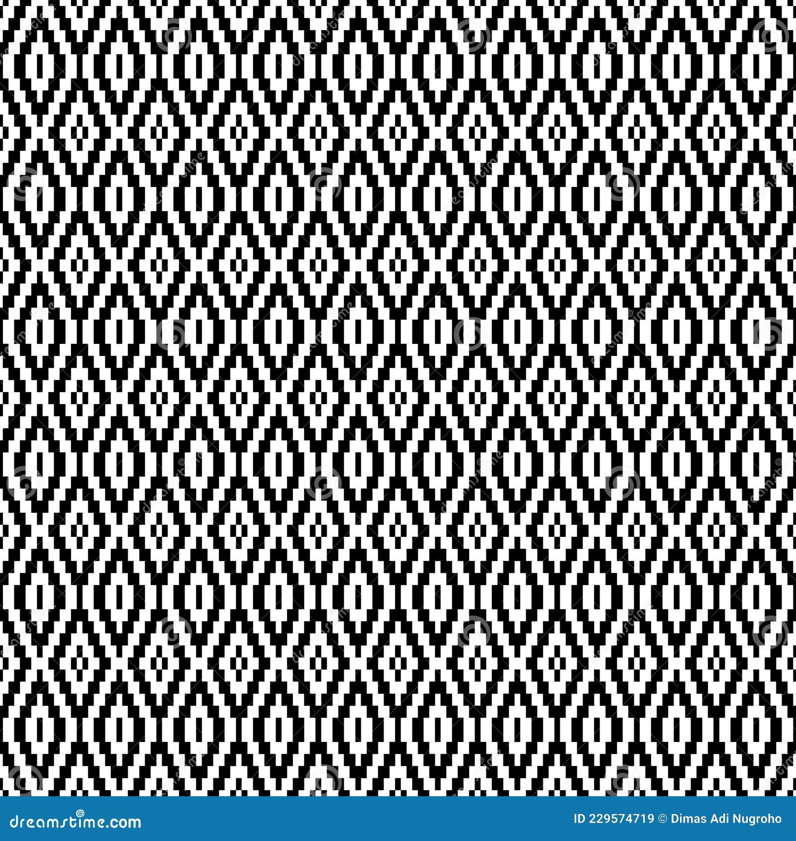 Tribal Seamless Ethnic Pattern Stock Vector - Illustration of bohemian ...