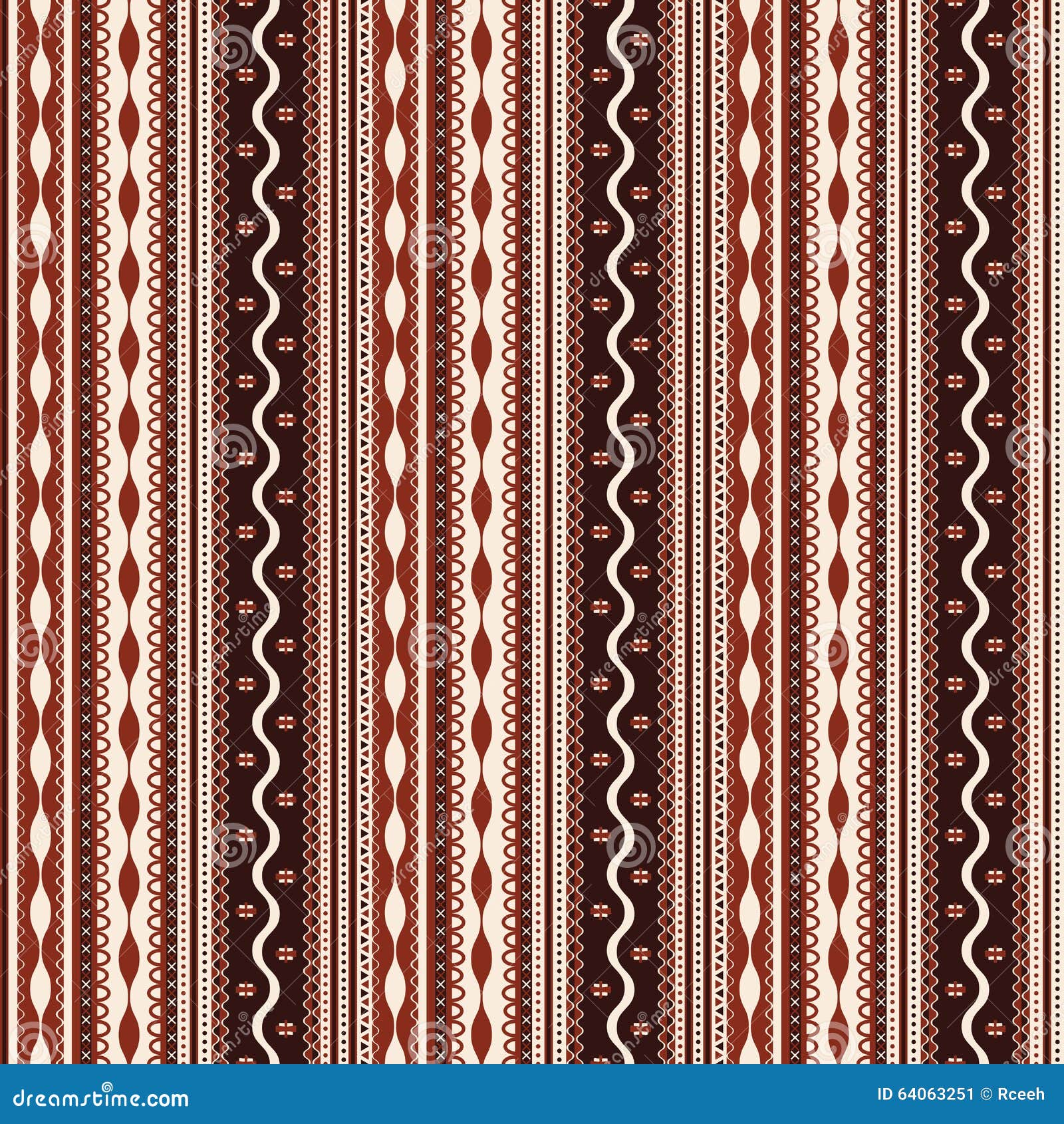 Tribal seamless pattern stock vector. Illustration of native - 64063251
