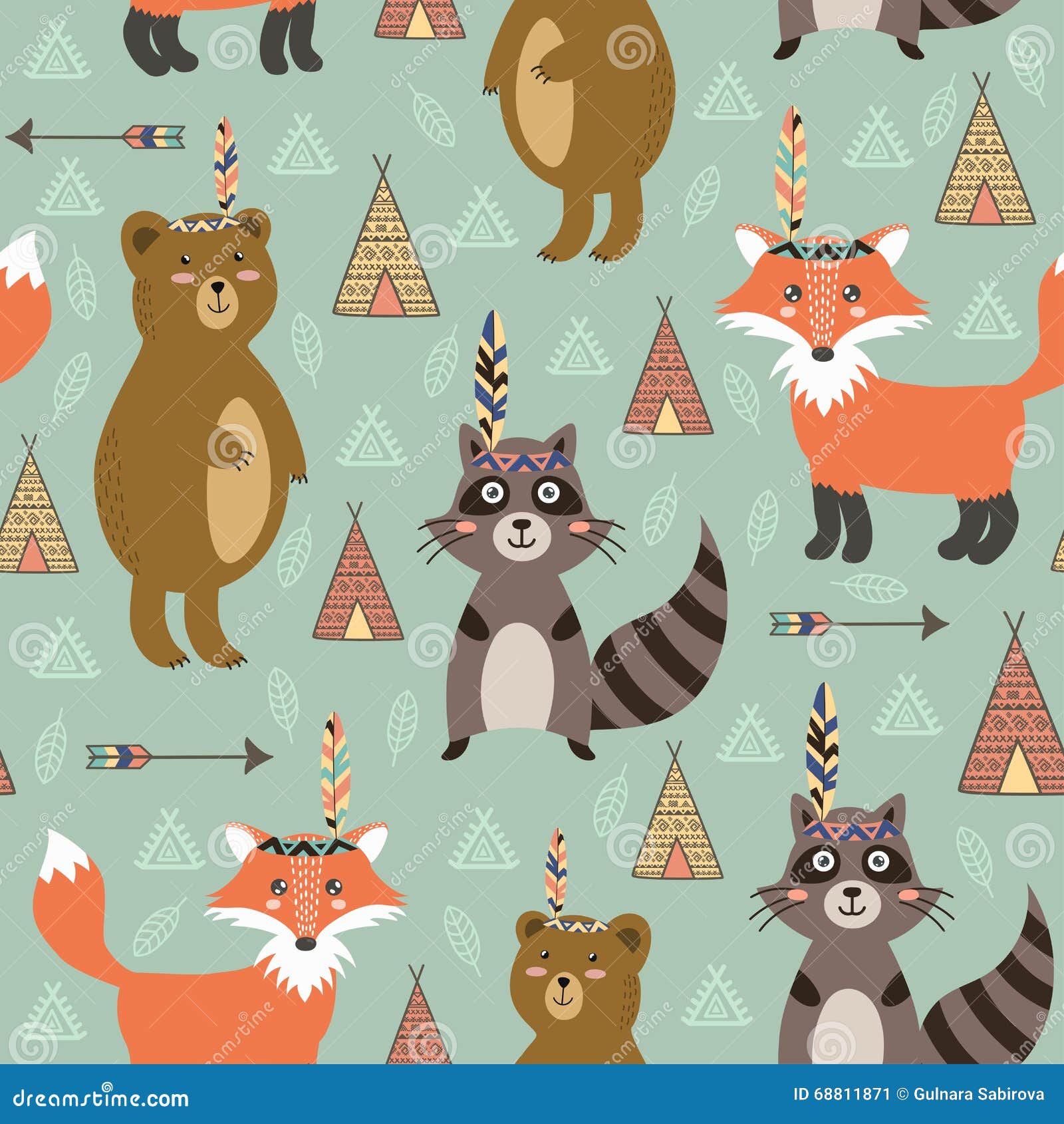 Tribal Seamless Pattern. Islamic Texture. Moroccan Wall Tile. Zellige ...