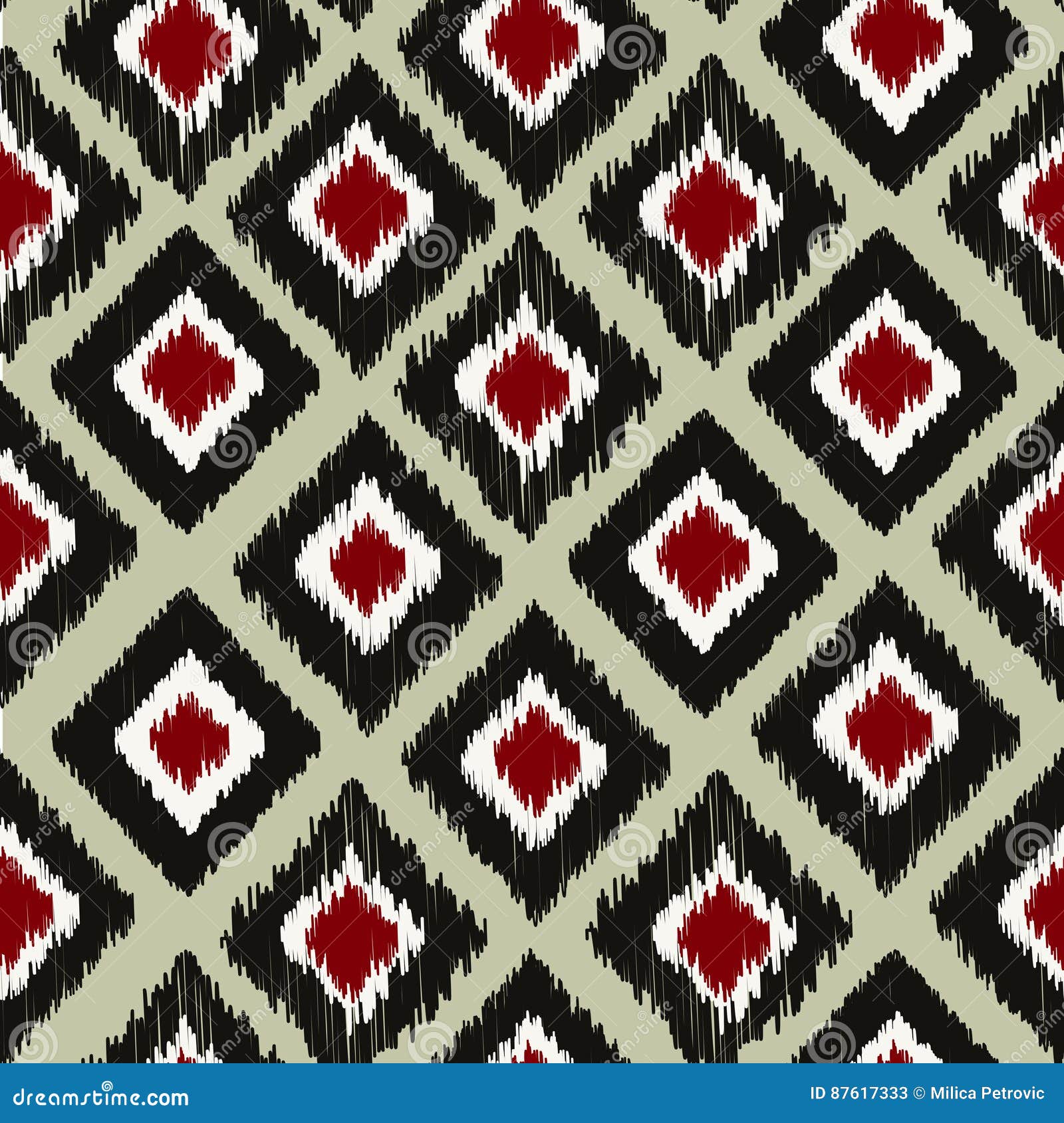 Tribal seamless pattern stock vector. Illustration of pattern - 87617333