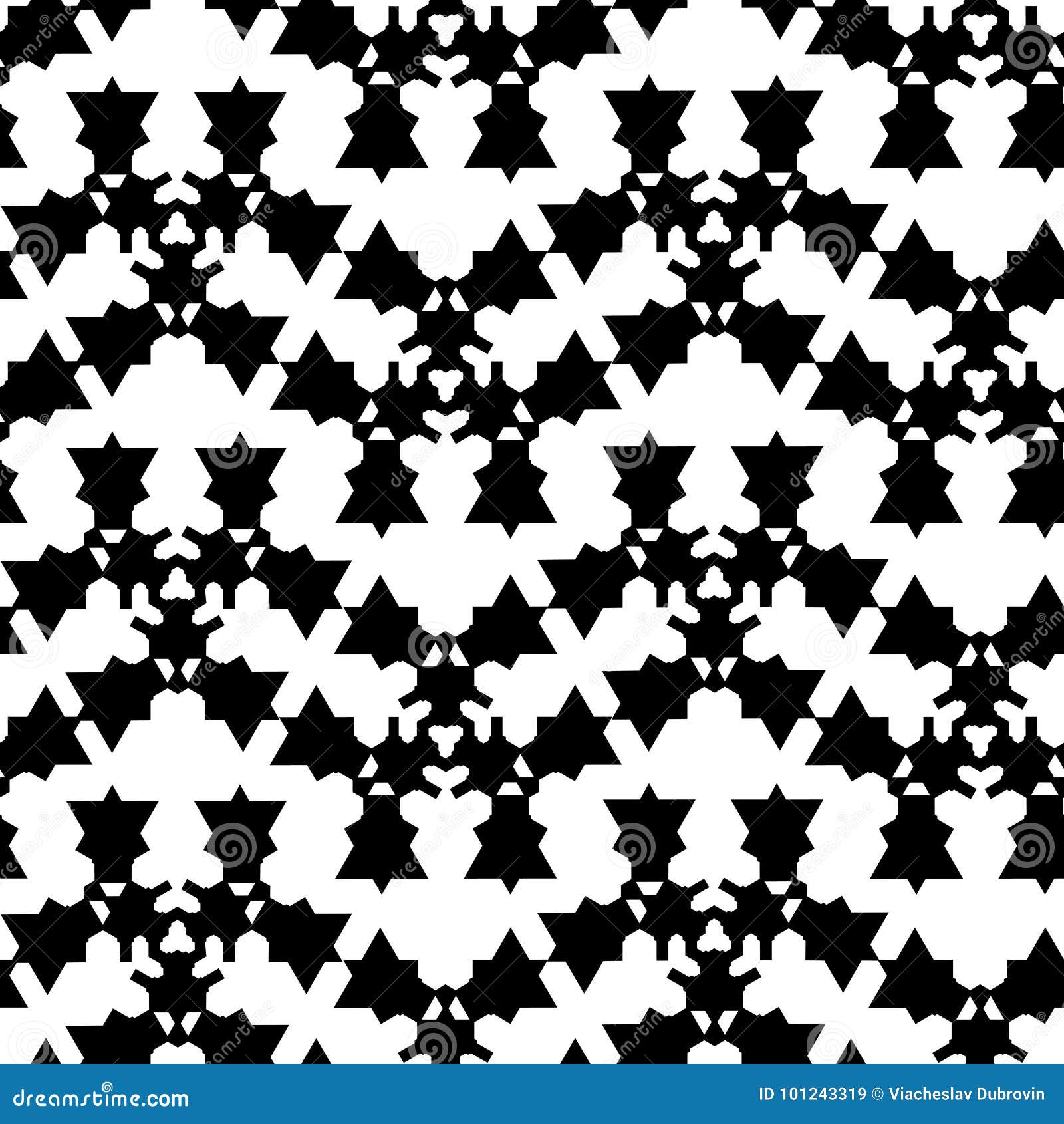 Tribal Seamless Pattern Tile. Abstract Geometric Seamless Pattern ...