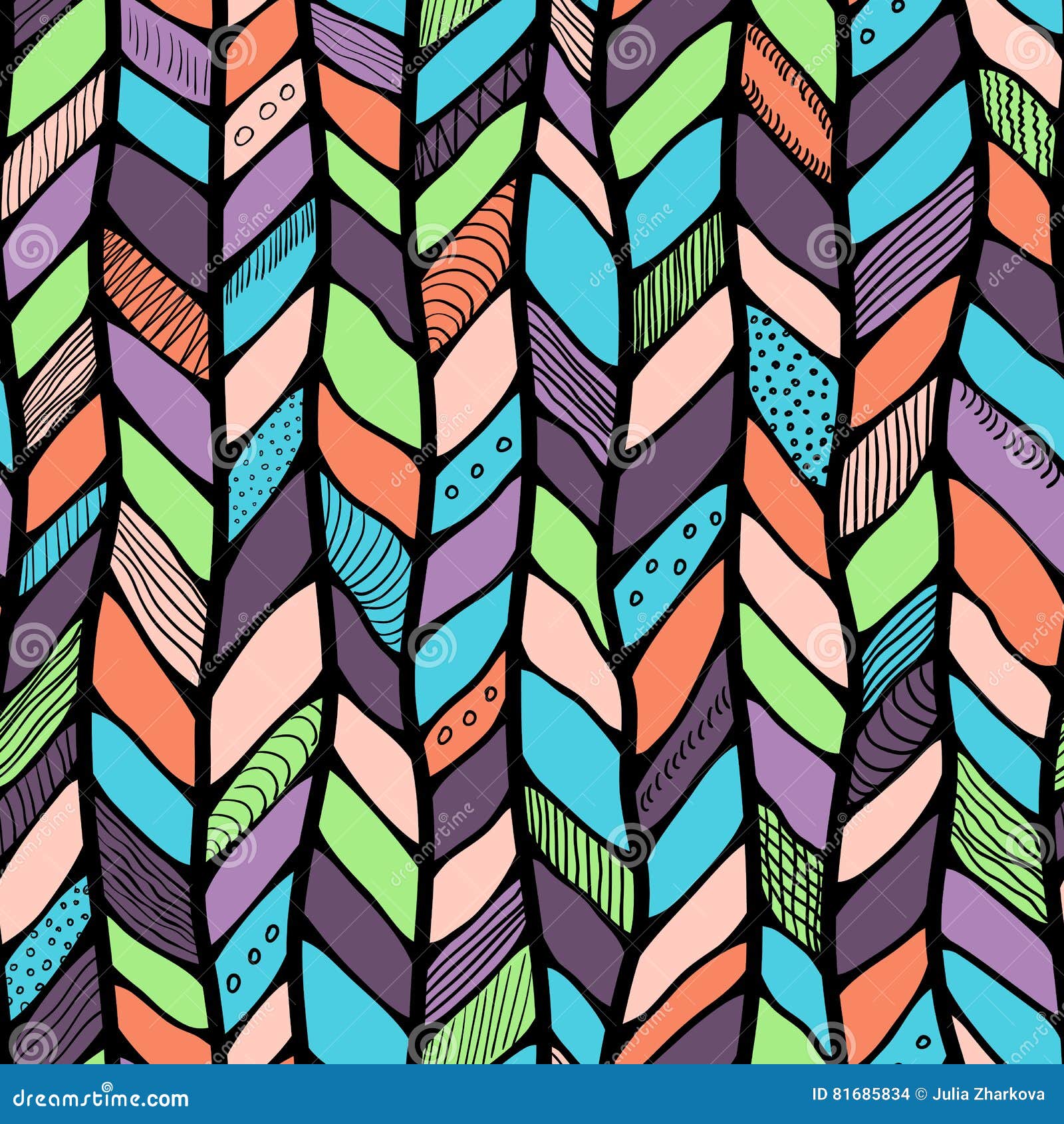 Braided Seamless Pattern. Wooden Braided Texture Royalty-Free Stock ...