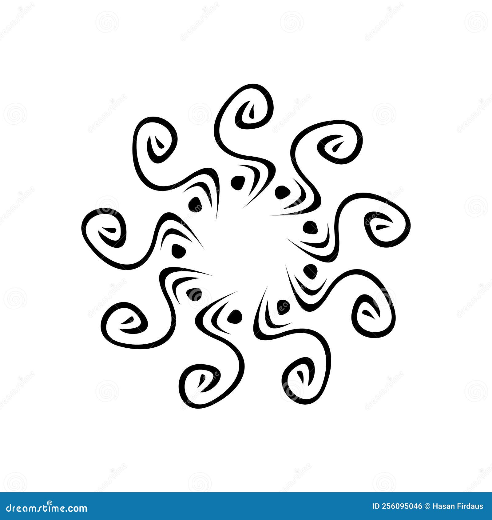 Logo design tribal style stock illustration. Illustration of design ...