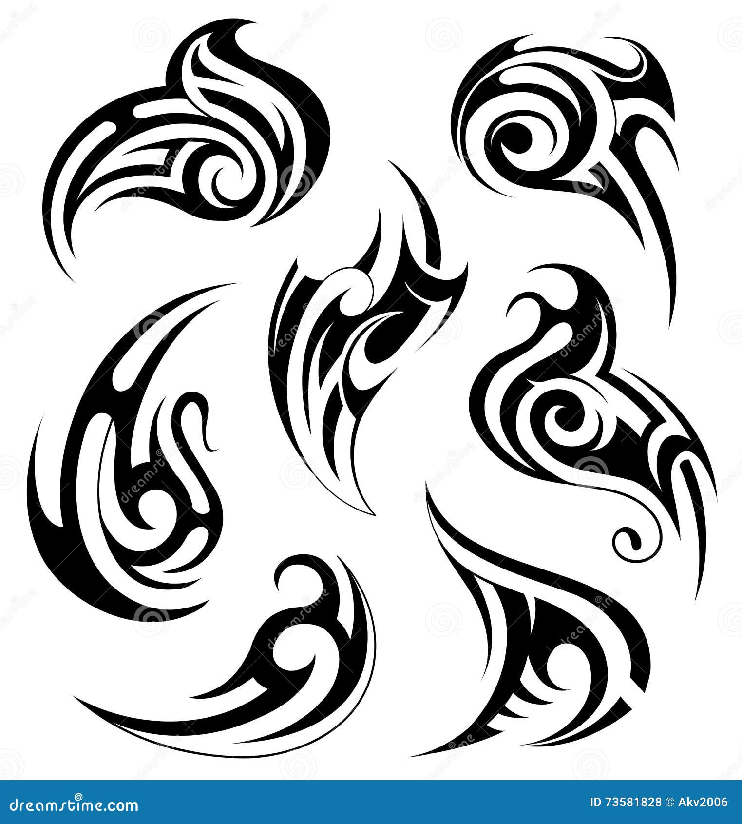 Gothic Floral Tattoos