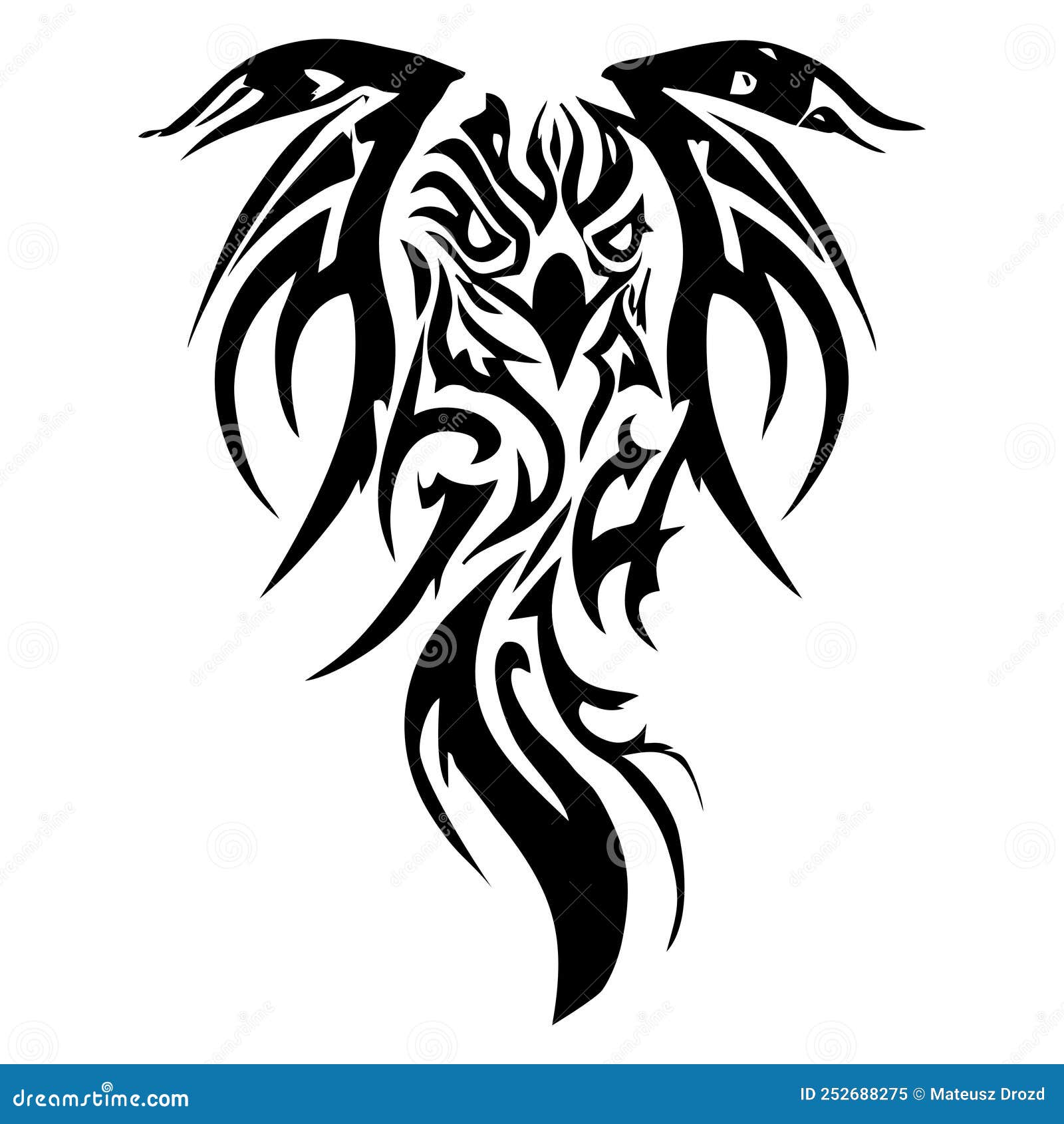 Tribal Flying Eagle Tattoo 15+ Creative Eagle Tattoo Ideas, Stunning