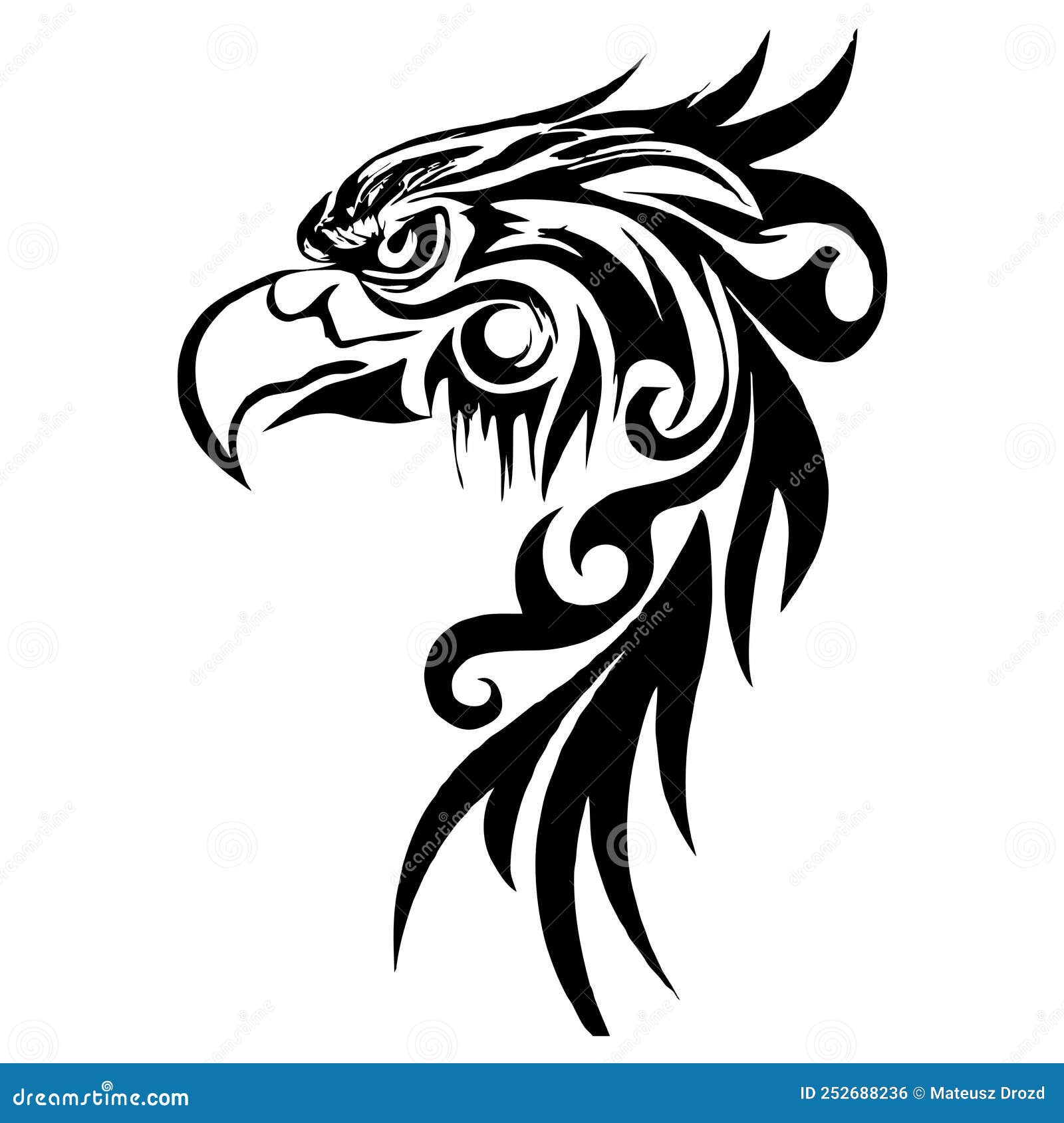 Tribal Eagle Design