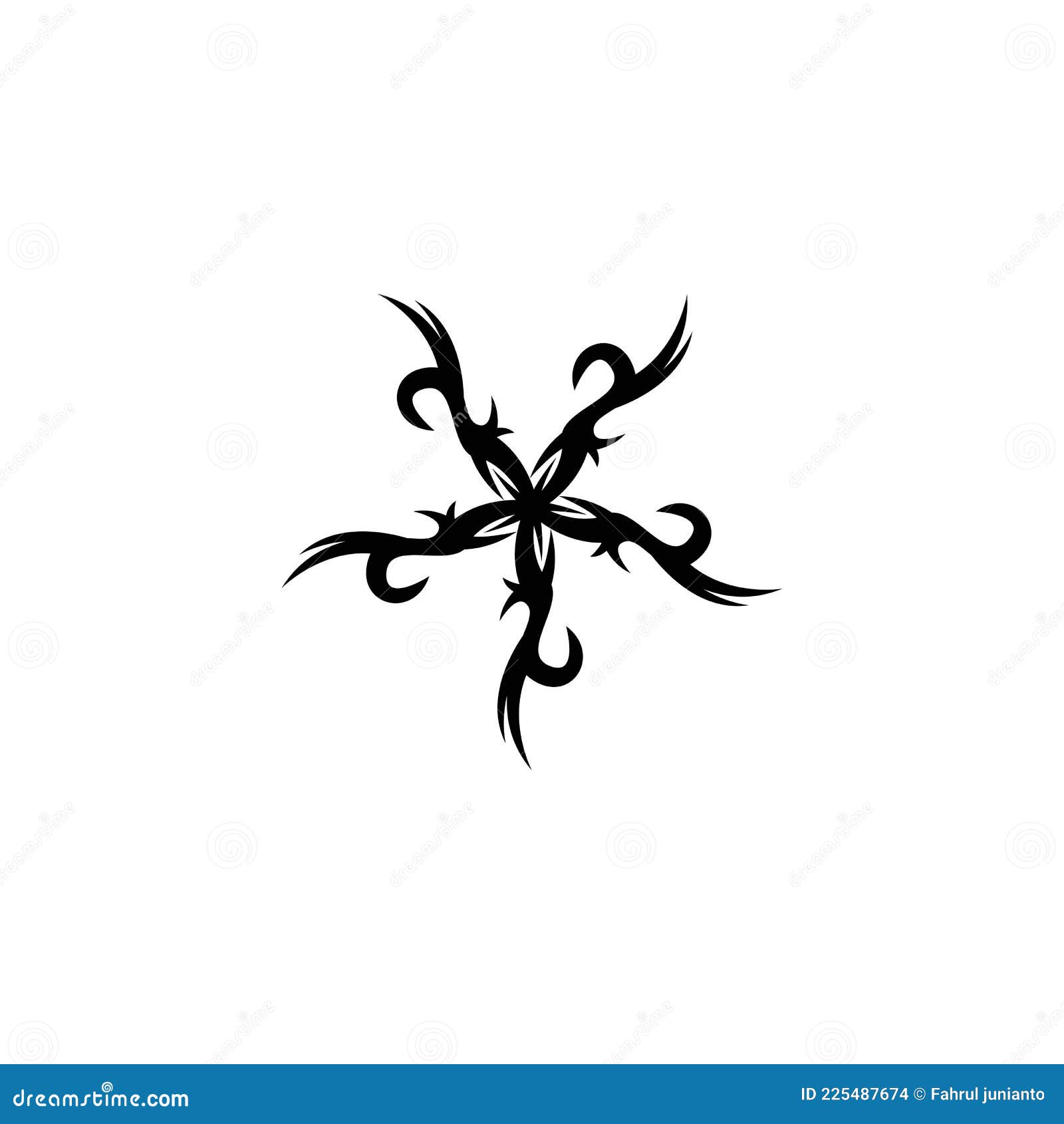 Tribal Tattoo Sing and Symbol Vector Stock Vector - Illustration of ...