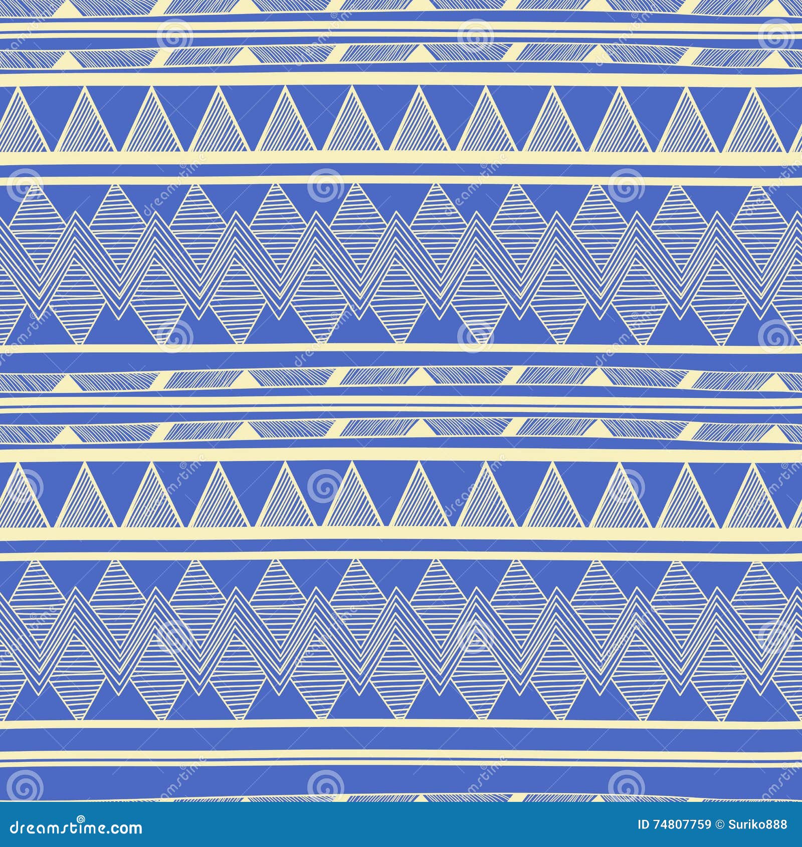 Tribal texture stock illustration. Illustration of decorative - 74807759