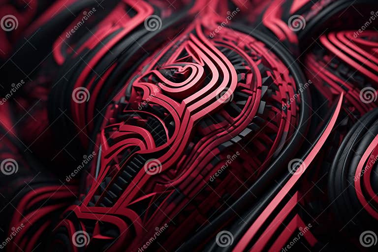 Tribal Unity Indigenous Patterns Converging To Stock Illustration ...