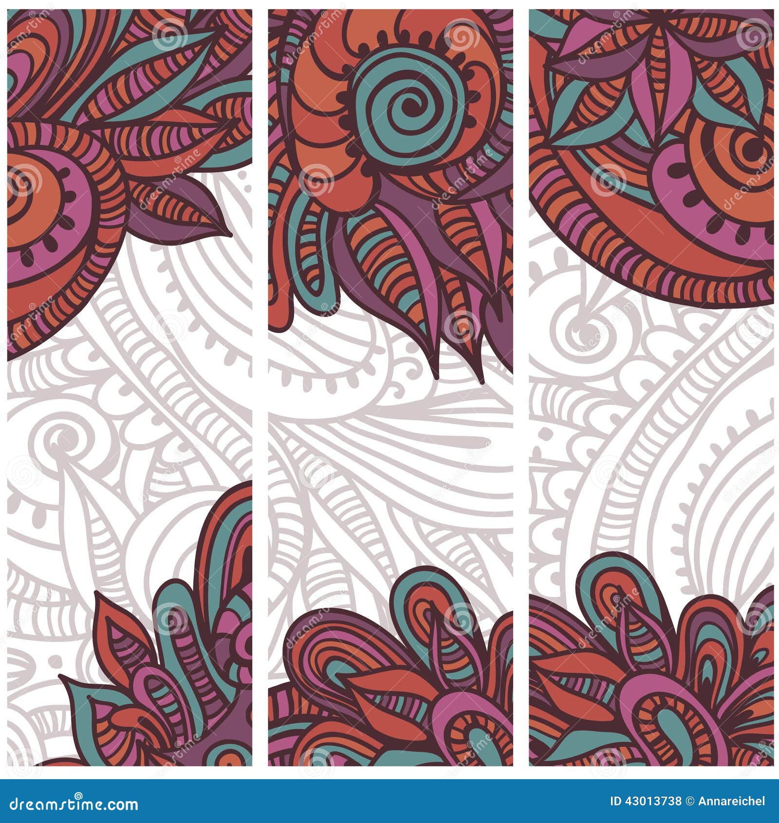 Tribal Vintage Ethnic Banners Stock Vector - Illustration of graphic ...