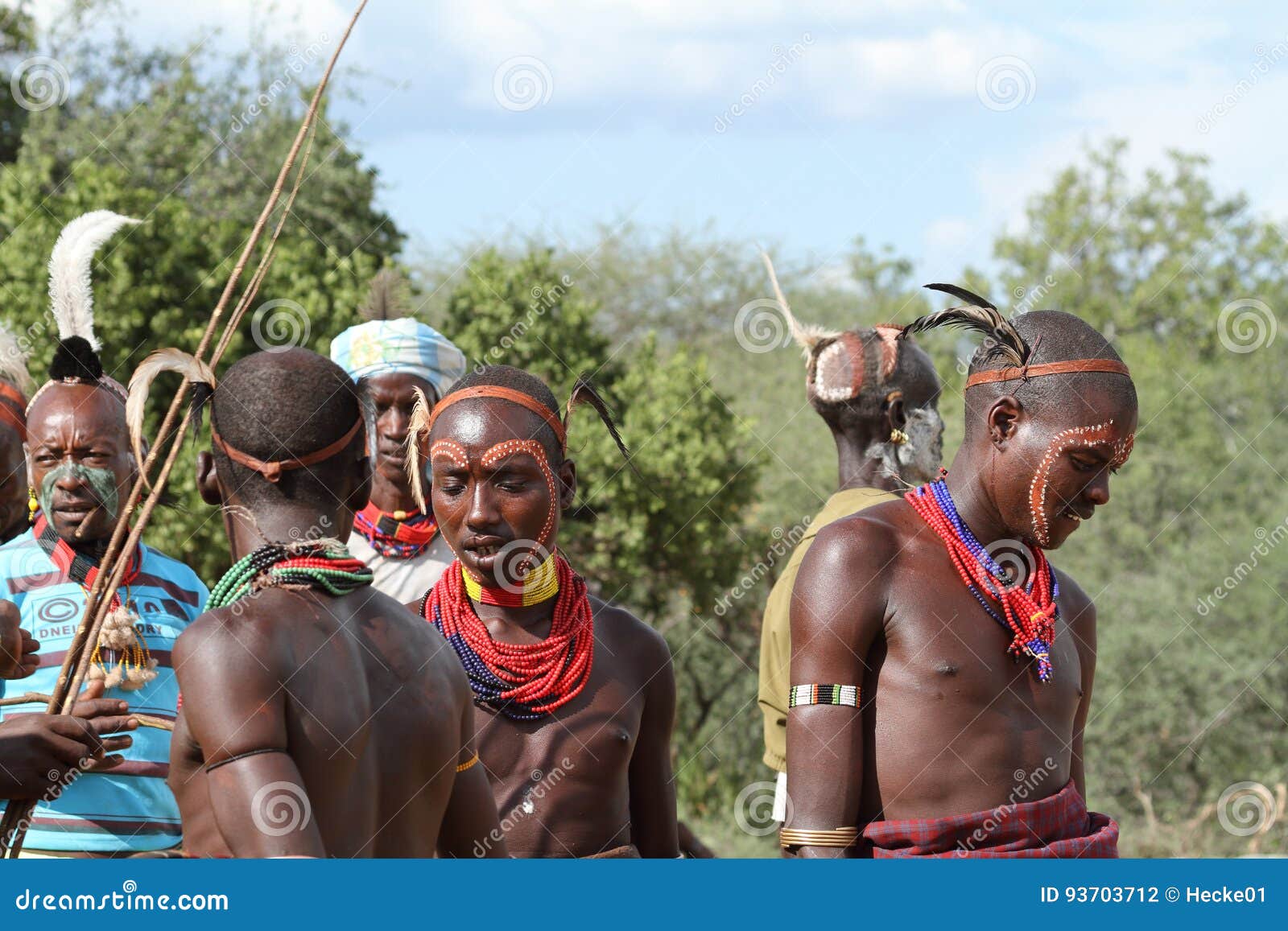 Tribe of Hamar in the Omo Valley of Ethiopia Editorial Photography ...