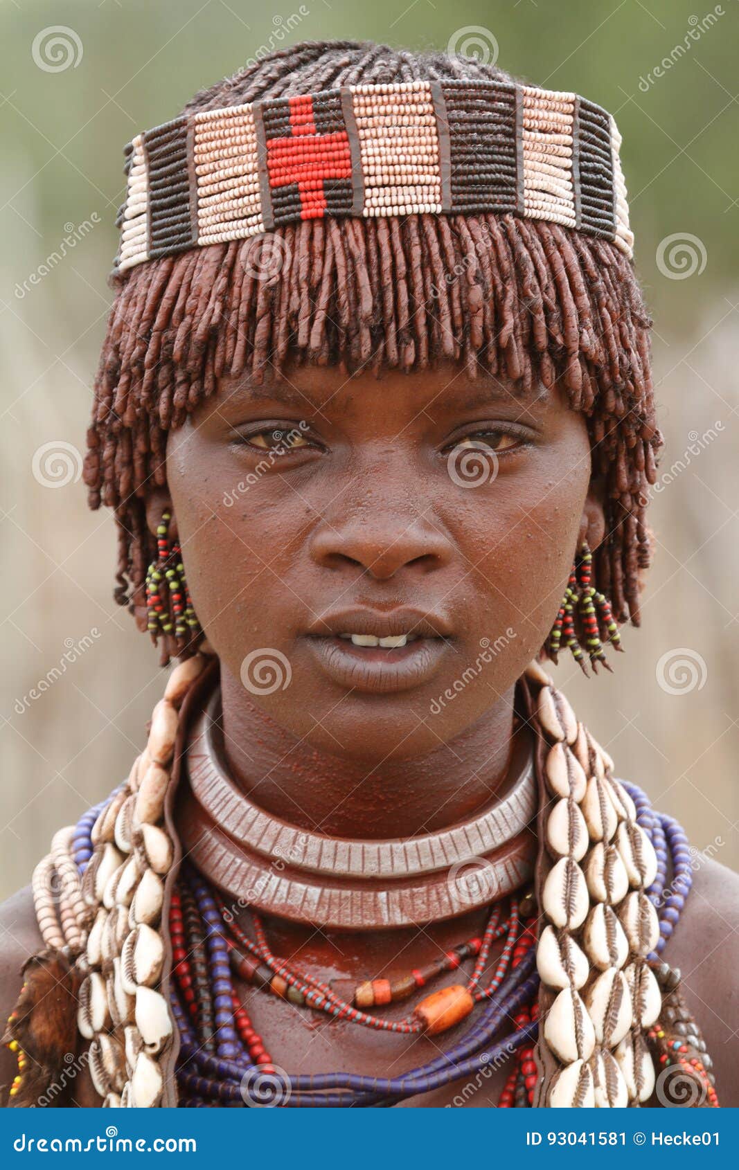 The Tribe of Hamar in the Omo Valley of Ethiopia Stock Image - Image of ...