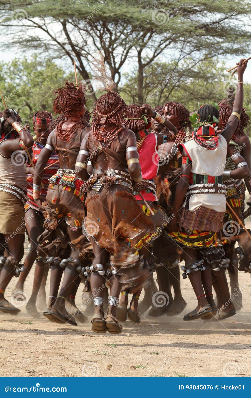 The Tribe of Hamar in the Omo Valley of Ethiopia Editorial Photo ...