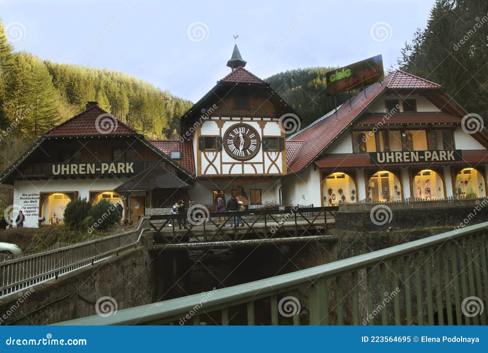 The Largest Antique Cuckoo Clock in Triberg, Germany. Editorial Image ...