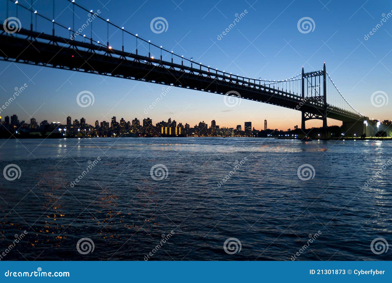 Triboro - RFK Bridge stock image. Image of travel, waterfront - 21301873
