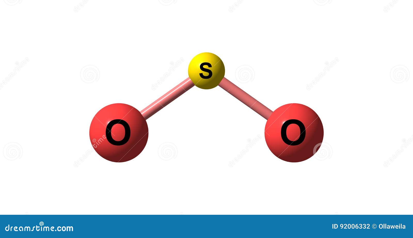 1,3,5-Tribromobenzene Molecular Structure Isolated on White Stock ...