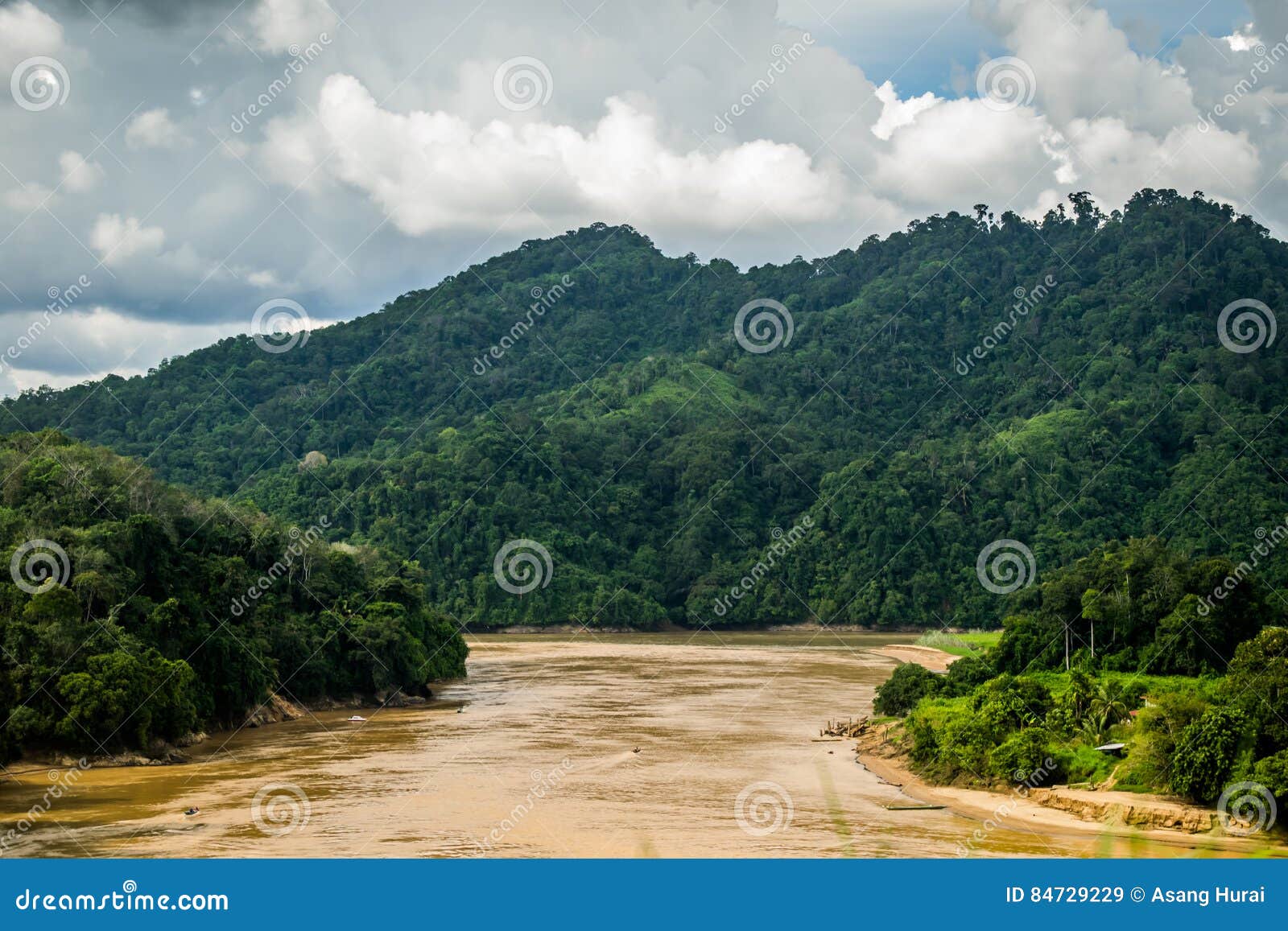 Tributary of batang baleh stock image. Image of tributary - 84729229