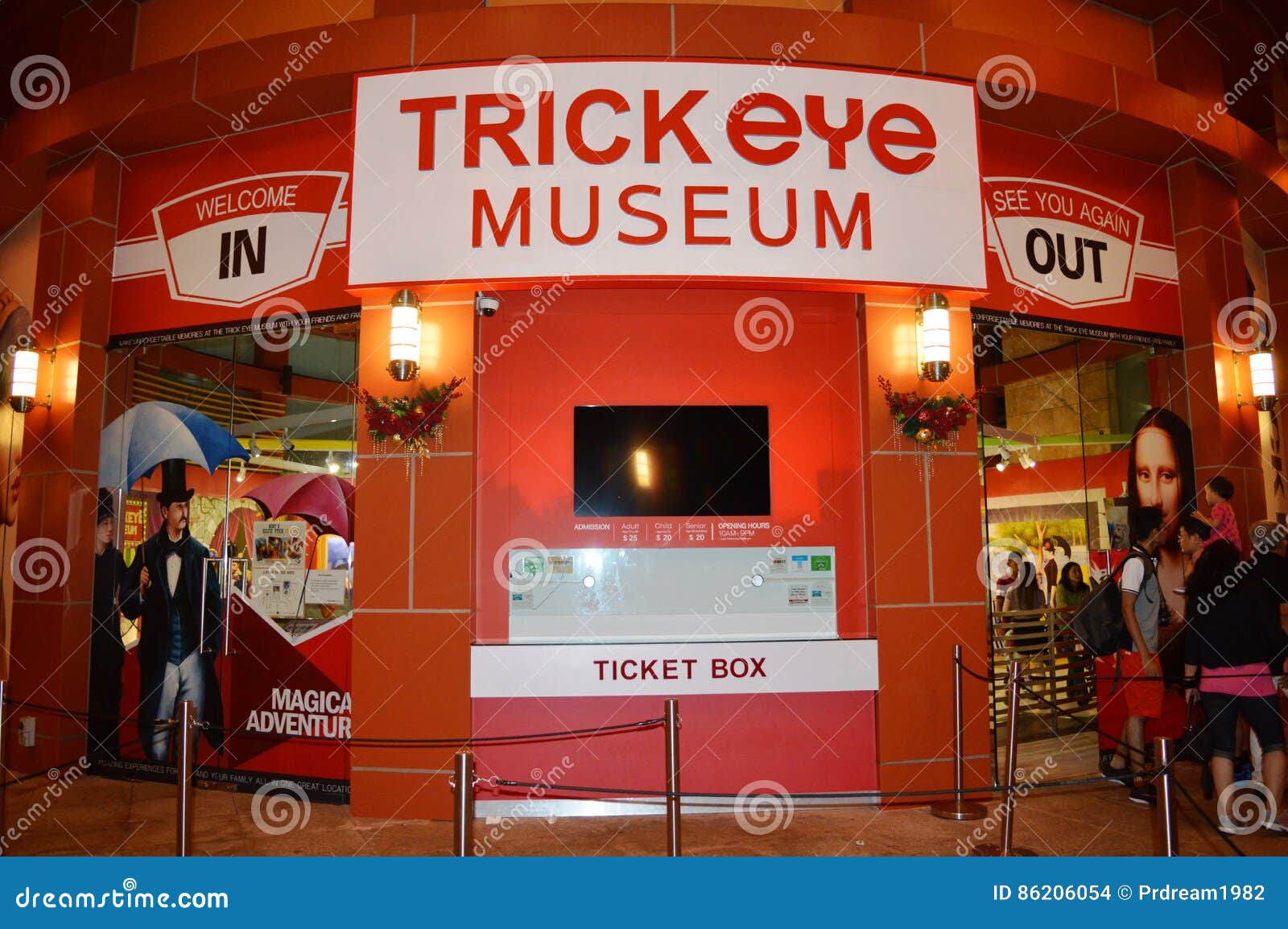 Trick Eye Museum Ticket Counter Editorial Stock Image - Image of ...