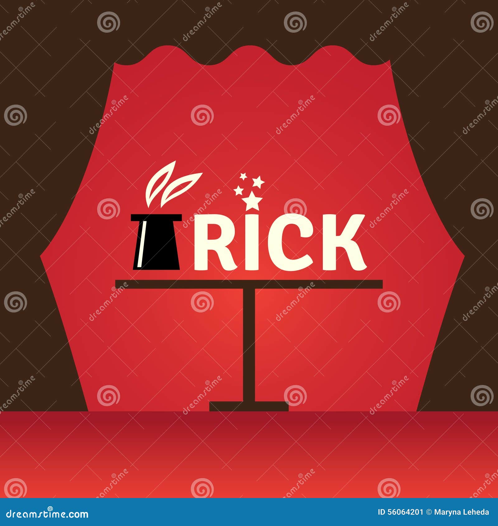 Trick logo stock vector. Illustration of logo, background - 56064201
