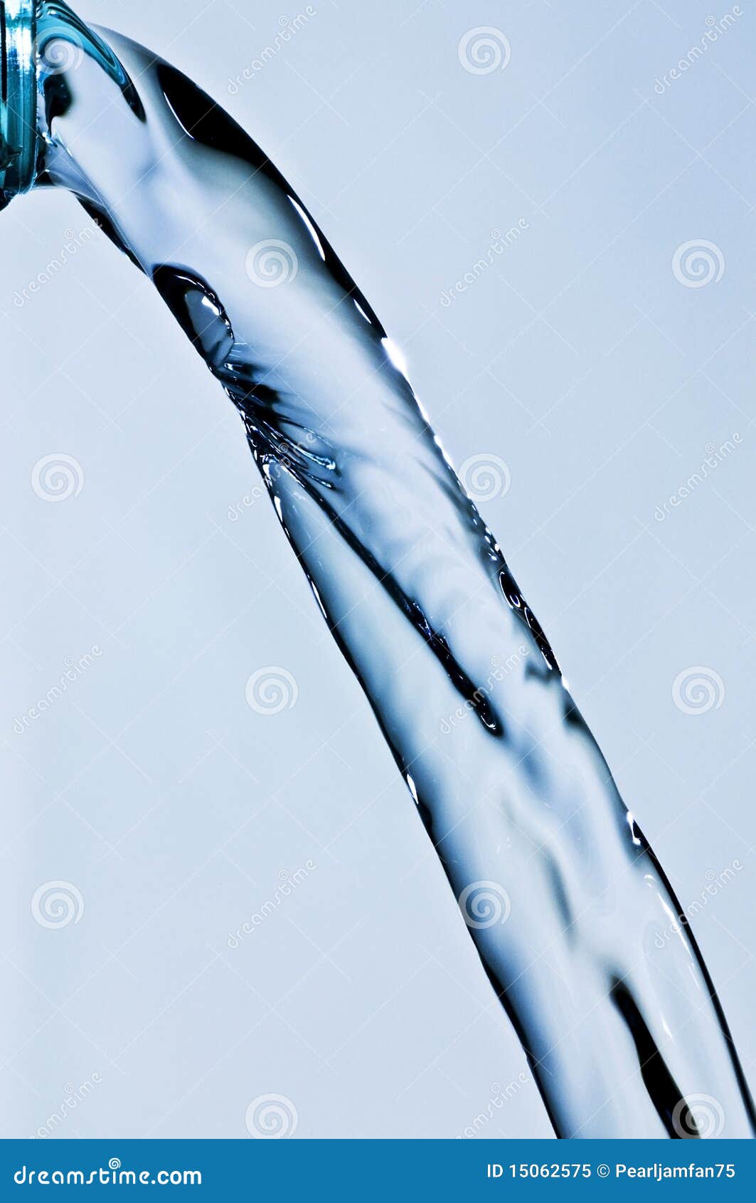 Trickle of water stock image. Image of hydrate, transparency - 15062575