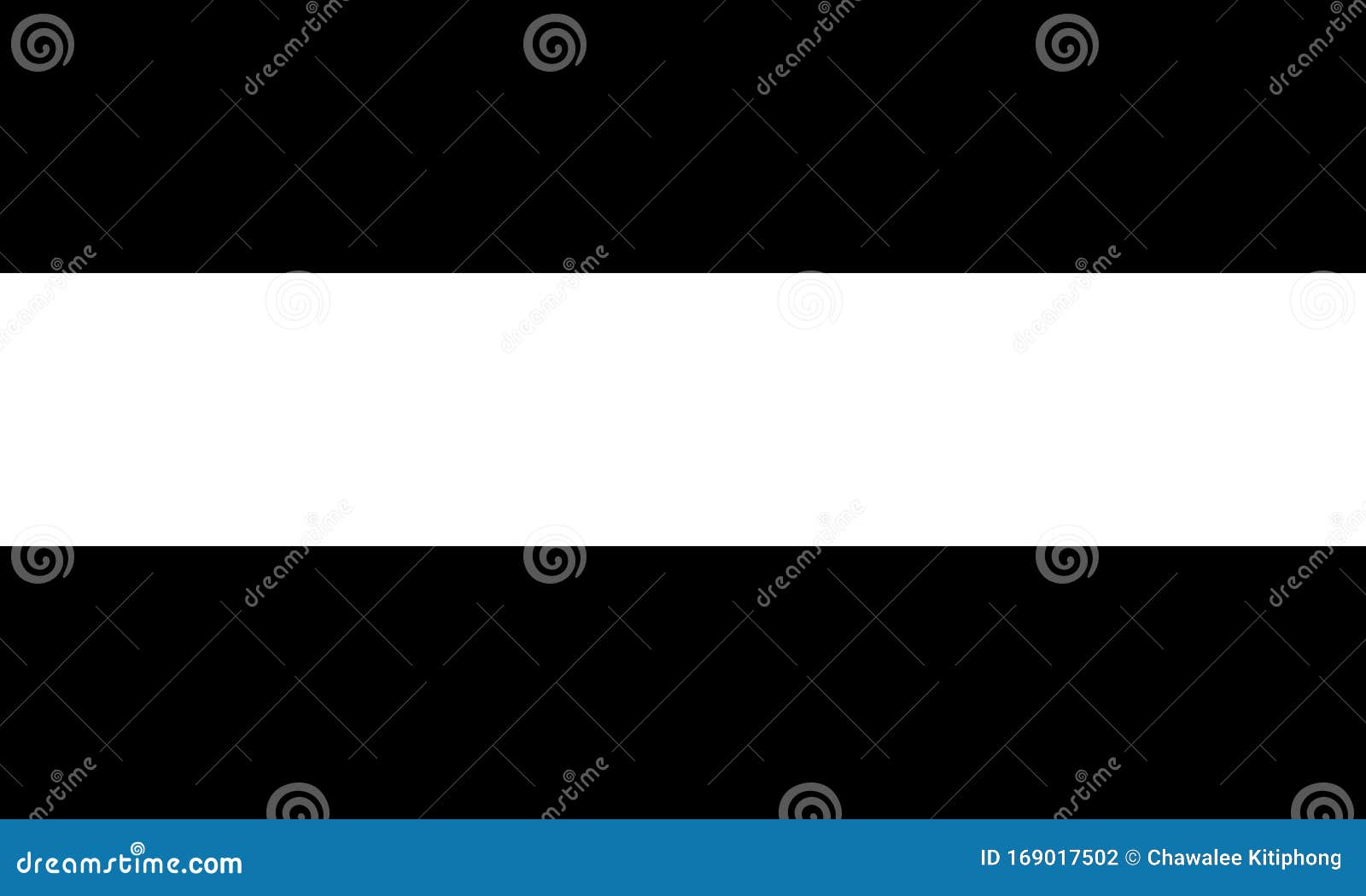 Tricolor Flag Horizontal Line Proportion 2 3 in Color Mode Black and ...