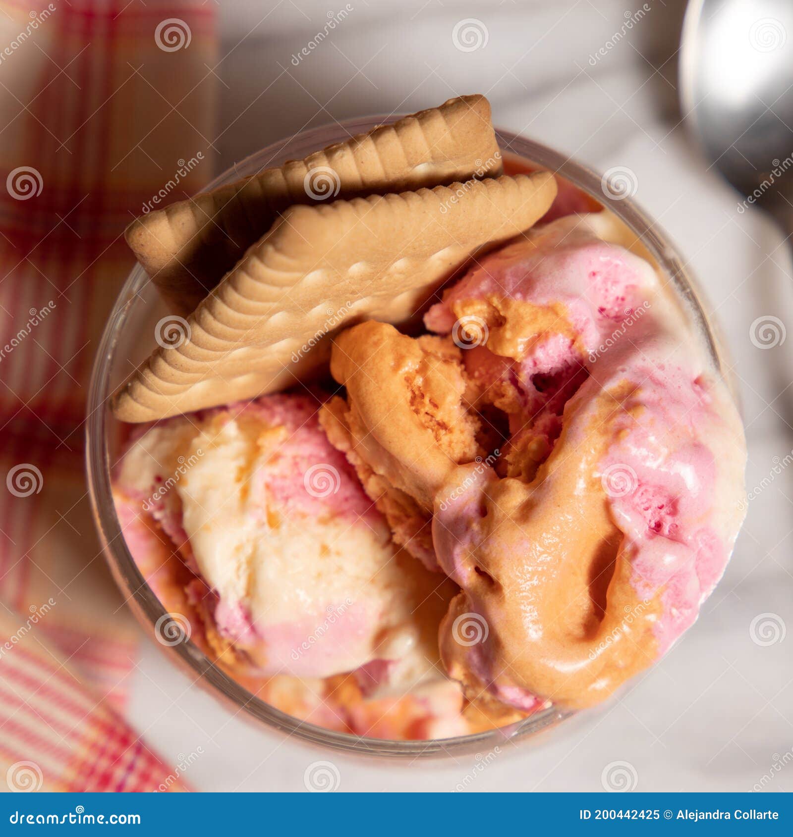 Icecream1 stock image. Image of icecream, orange, summer - 200442425