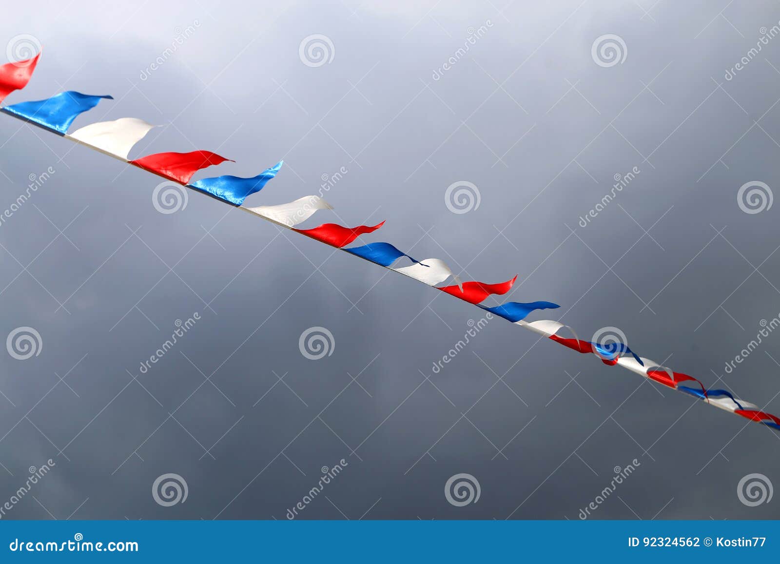 Tricolor Russian flag stock photo. Image of blue, moscow - 92324562