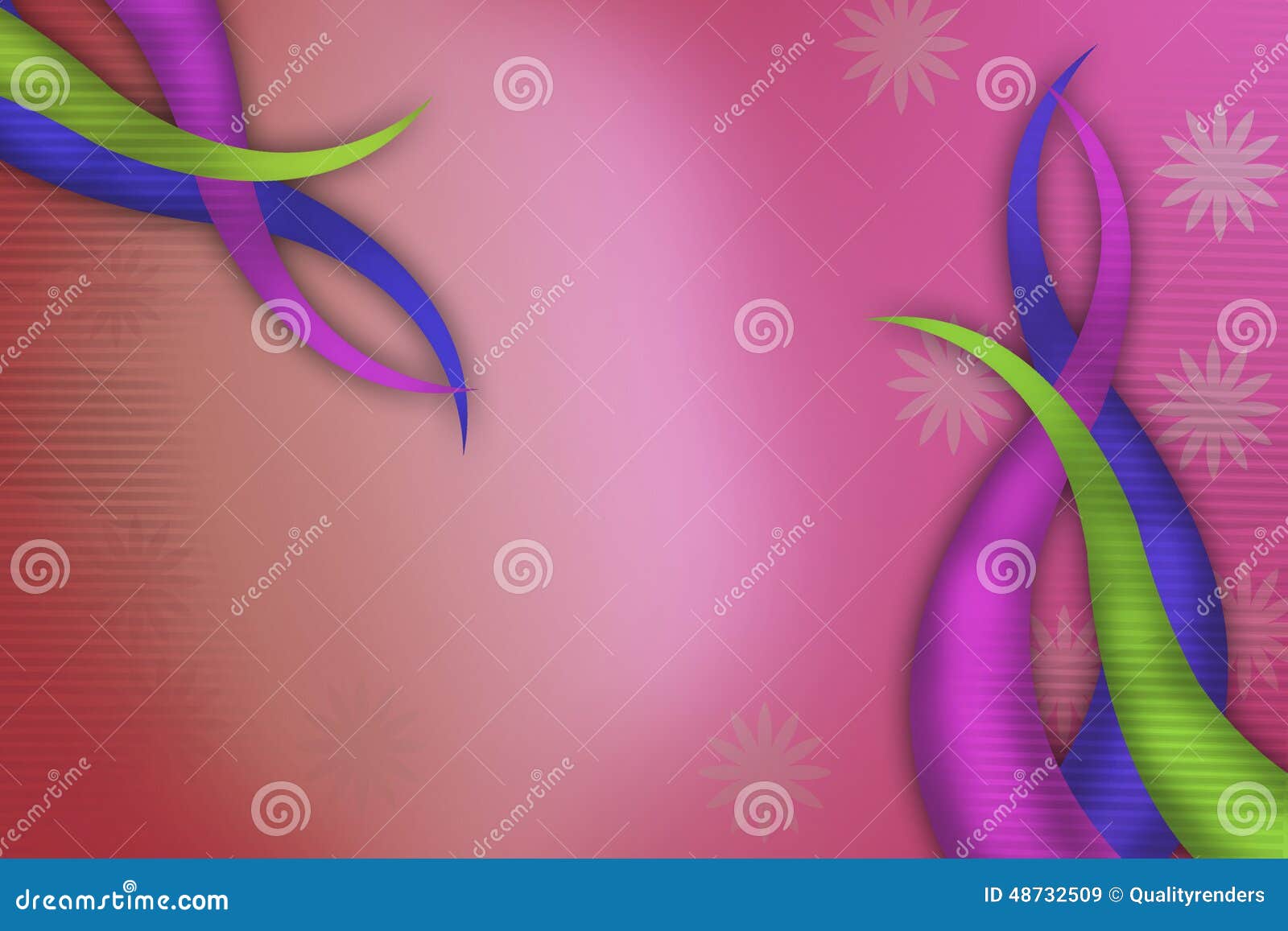 Tricolor Wave, Abstract Background Stock Illustration - Illustration of ...