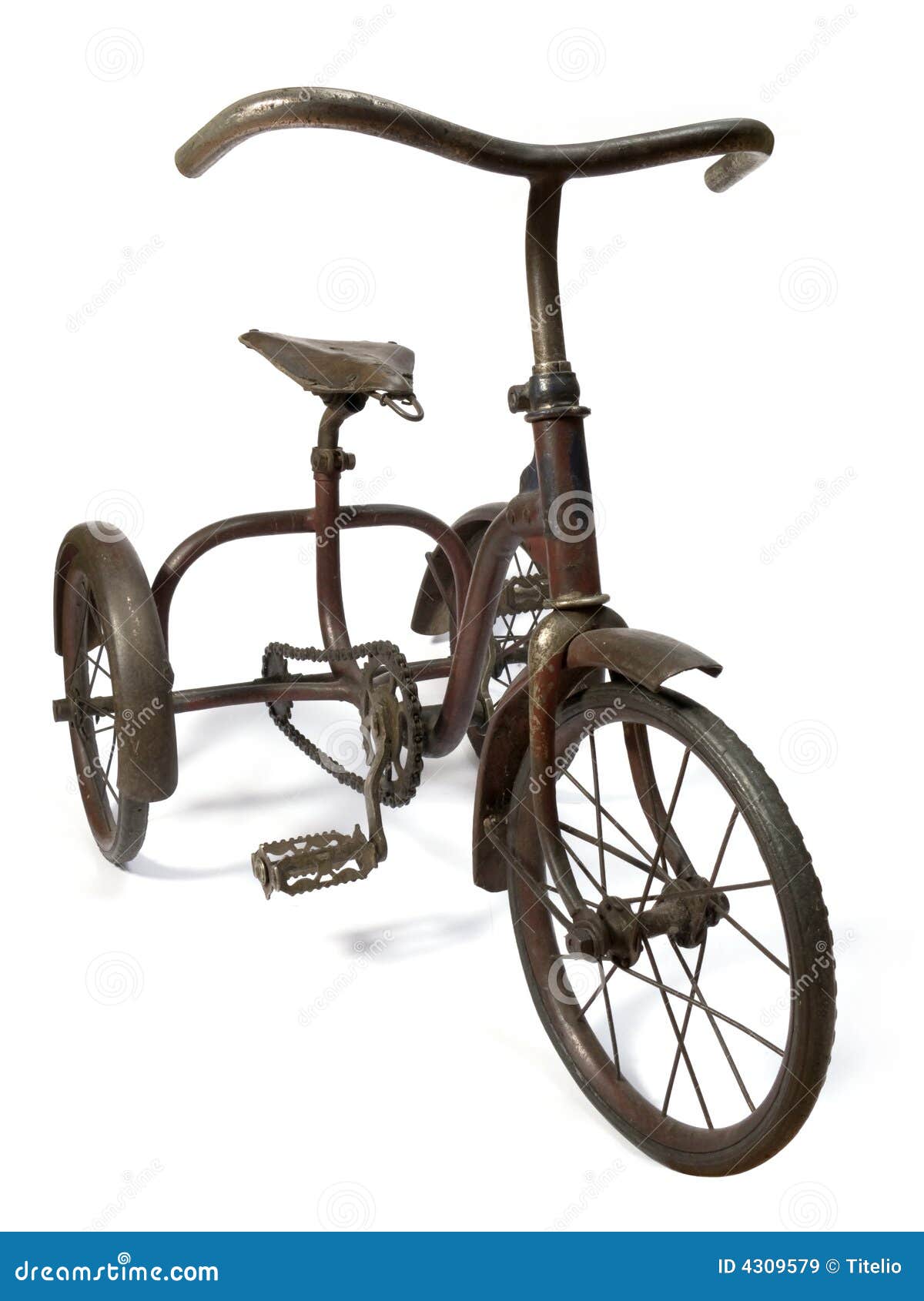 Tricycle stock image. Image of oldie, tricycle, retro - 4309579
