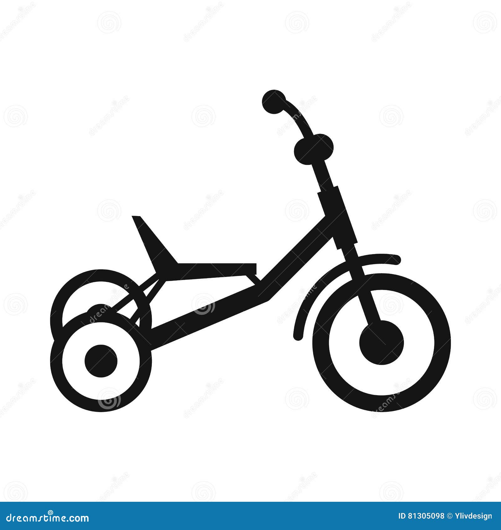 Simple Tricycle Drawing