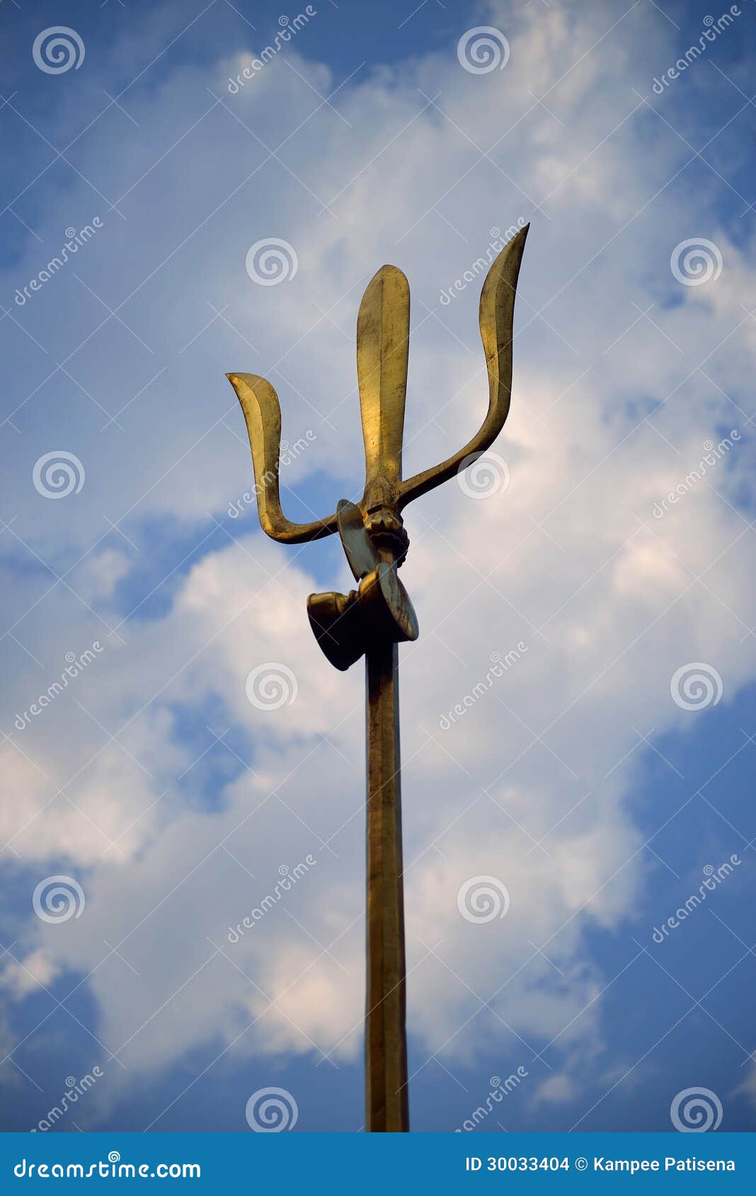 El tridente foto de archivo. Imagen de viejo, objeto - 30033404