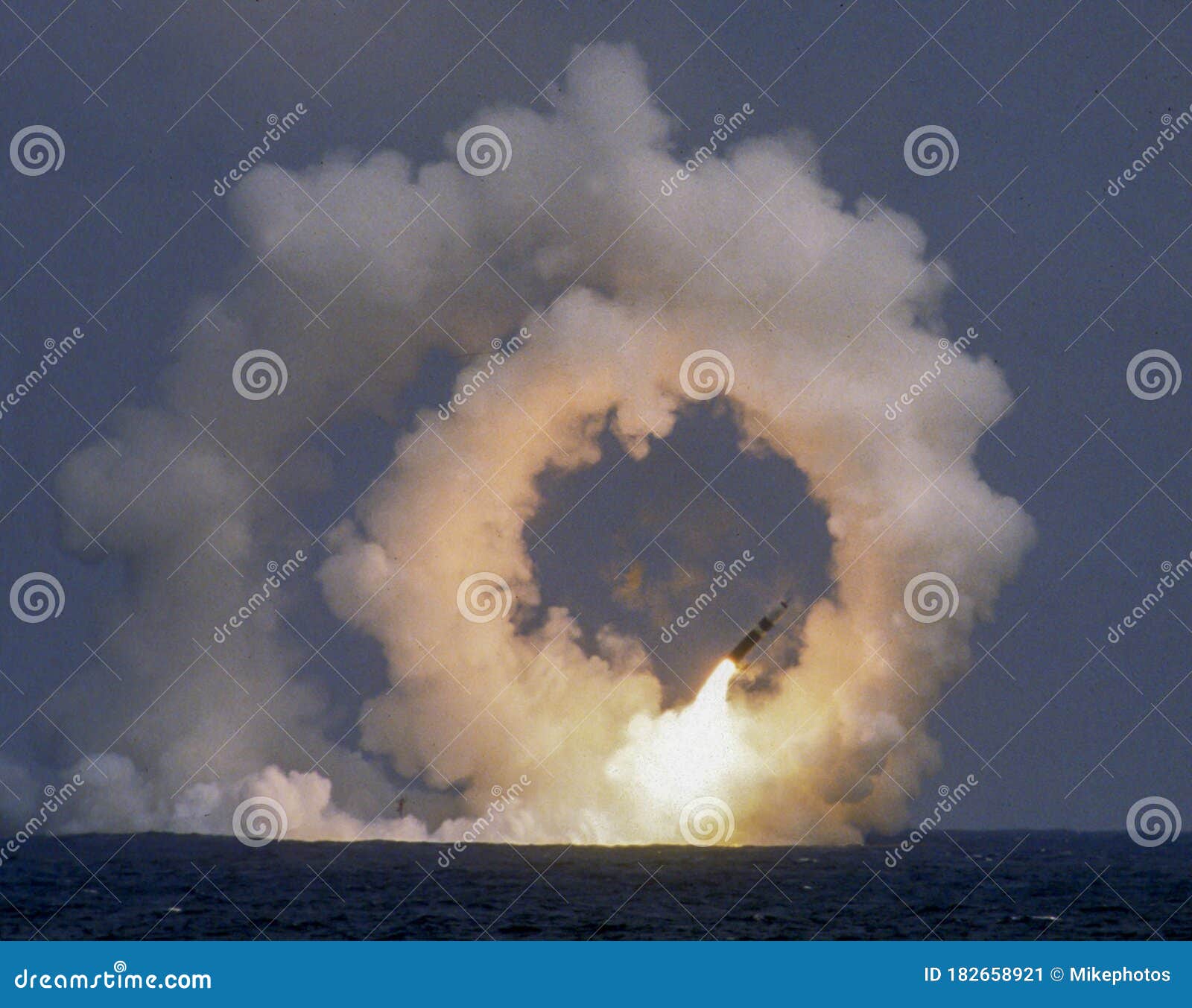 Trident II Rocket launch stock image. Image of tennessee - 182658921