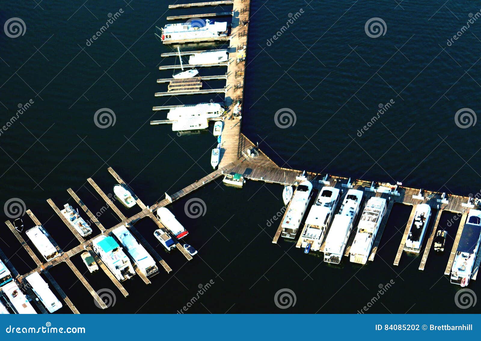 Trident stock photo. Image of moored, aerial, pier, waves - 84085202