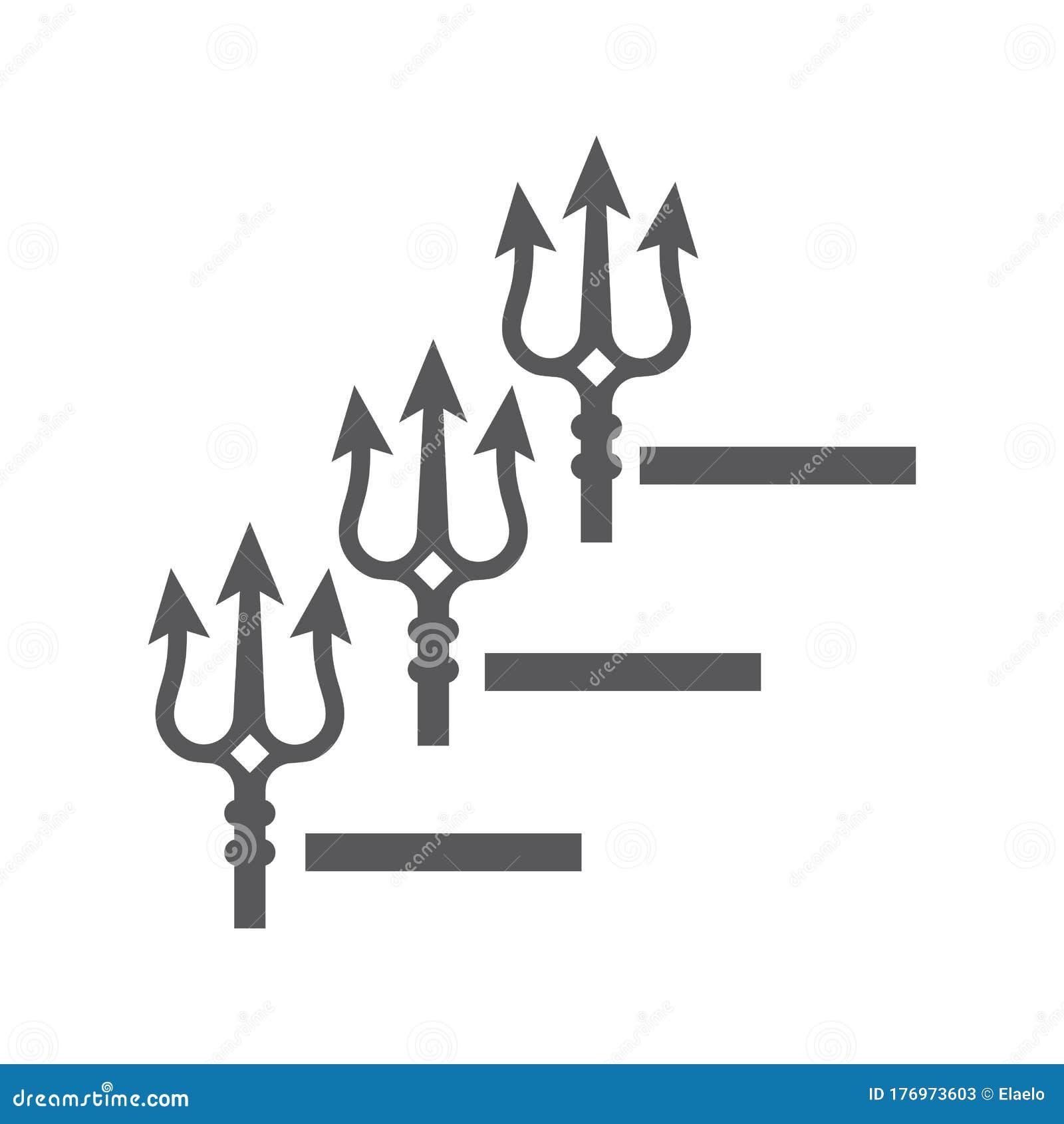 Trident Logo Template Vector Icon Stock Vector - Illustration of sharp ... Trident Logo Template Vector Icon Stock Vector - Illustration of sharp ...