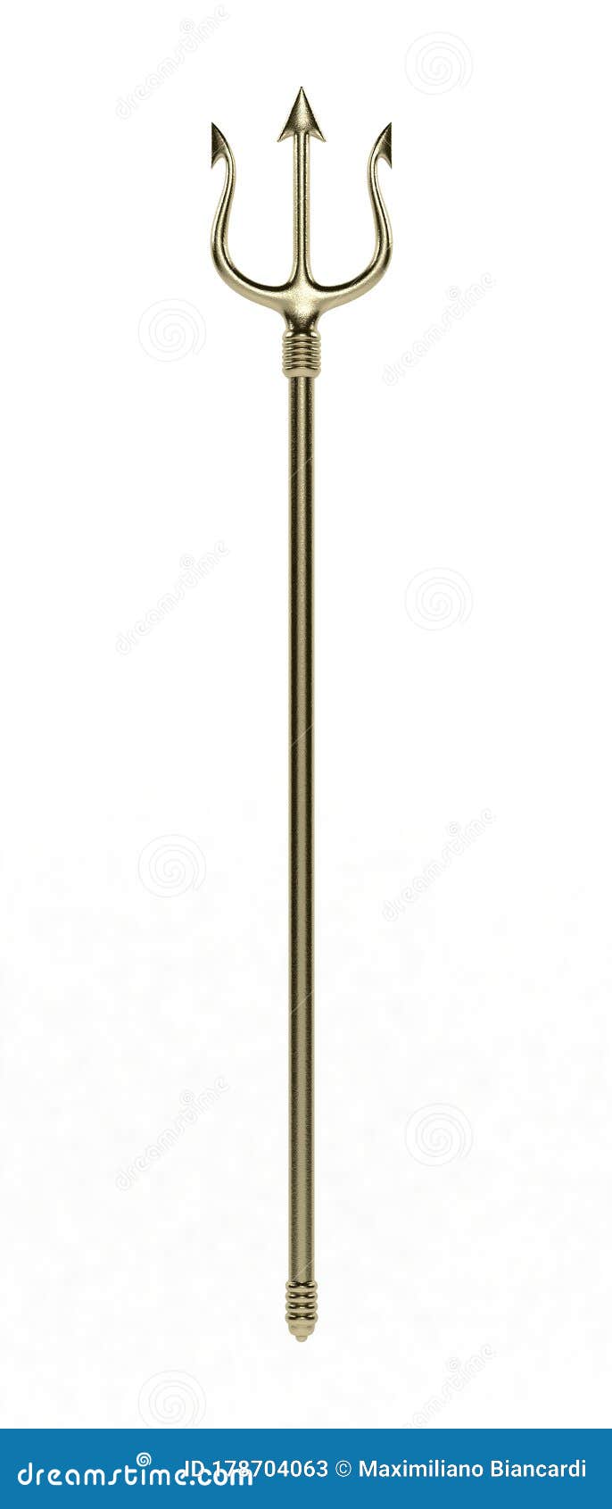 Trident stock illustration. Illustration of attribute - 178704063