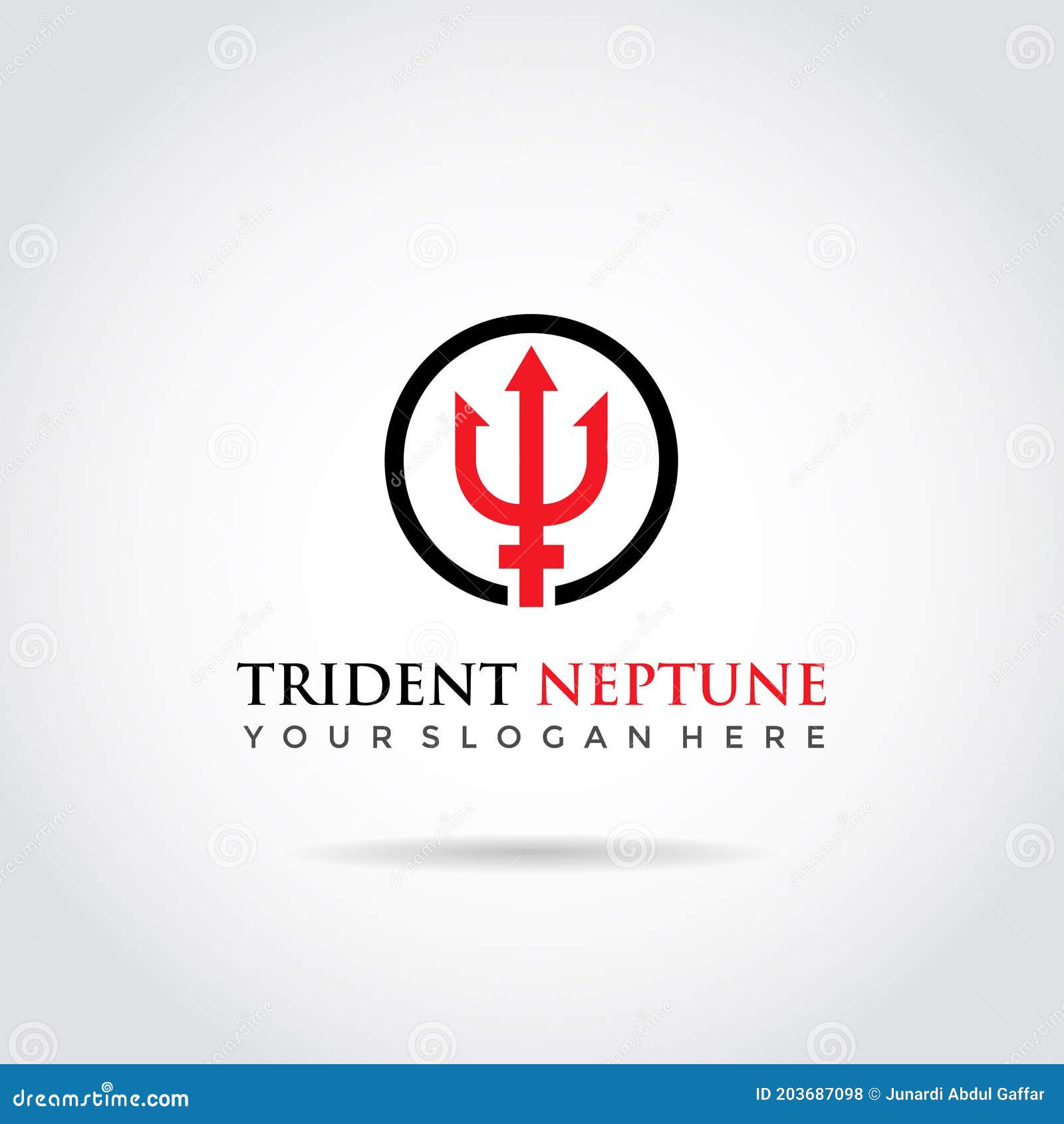 Neptune Logo. Poseidon Logo. Seafood Restaurant Emblems. Underwater ...