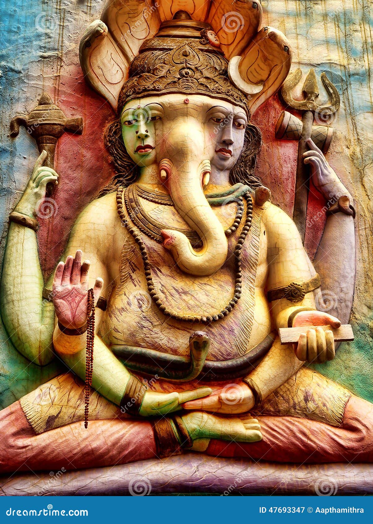 Trident saint image stock. Image du antique, mains, mural - 47693347