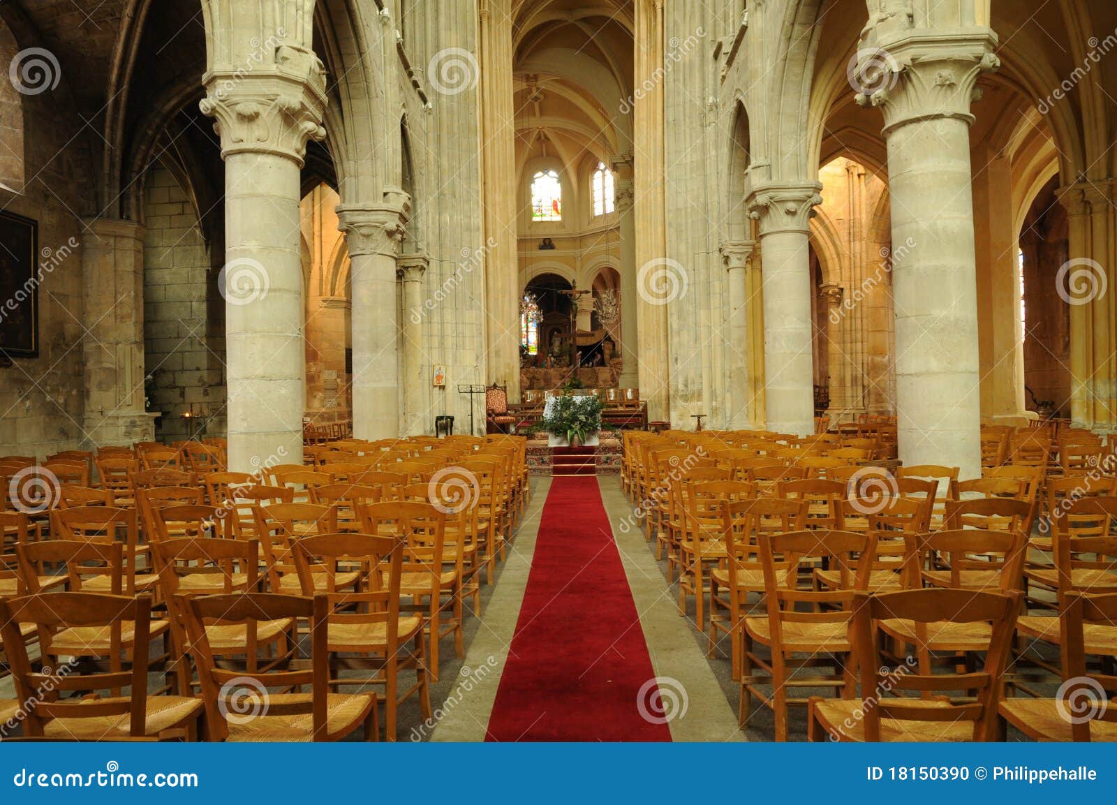 Triel-sur-Seine stock photo. Image of glass, triel, church - 18150390