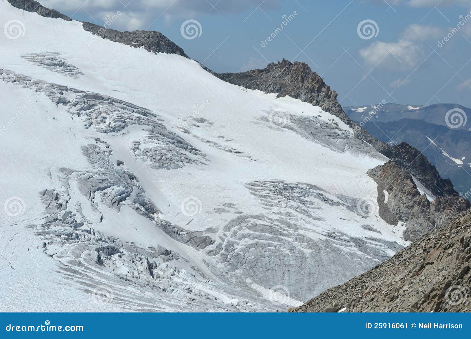 Trient Glacier stock image. Image of route, alps, tour - 25916061