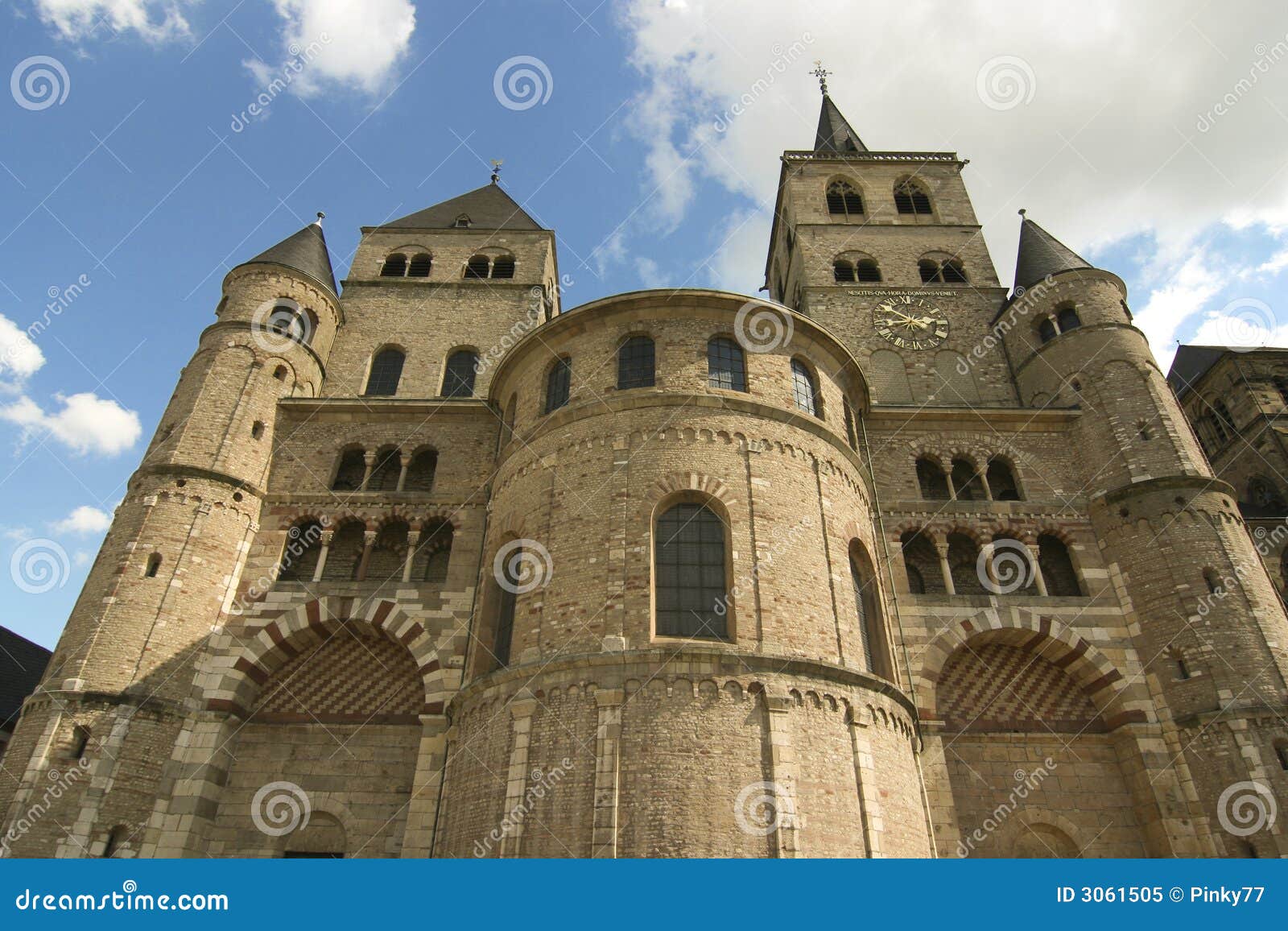Trier Cathedral stock image. Image of romanesque, catholic - 3061505