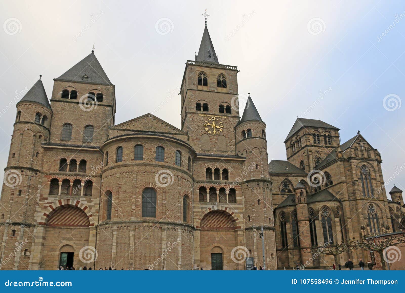 Trier Cathedral, Germany stock photo. Image of building - 107558496