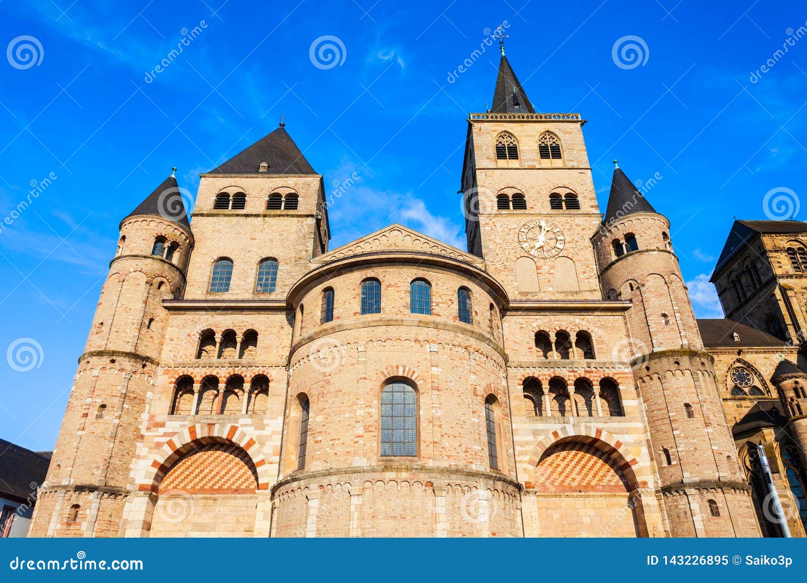 Trier Cathedral in Trier City, Germany Stock Image - Image of heritage ...