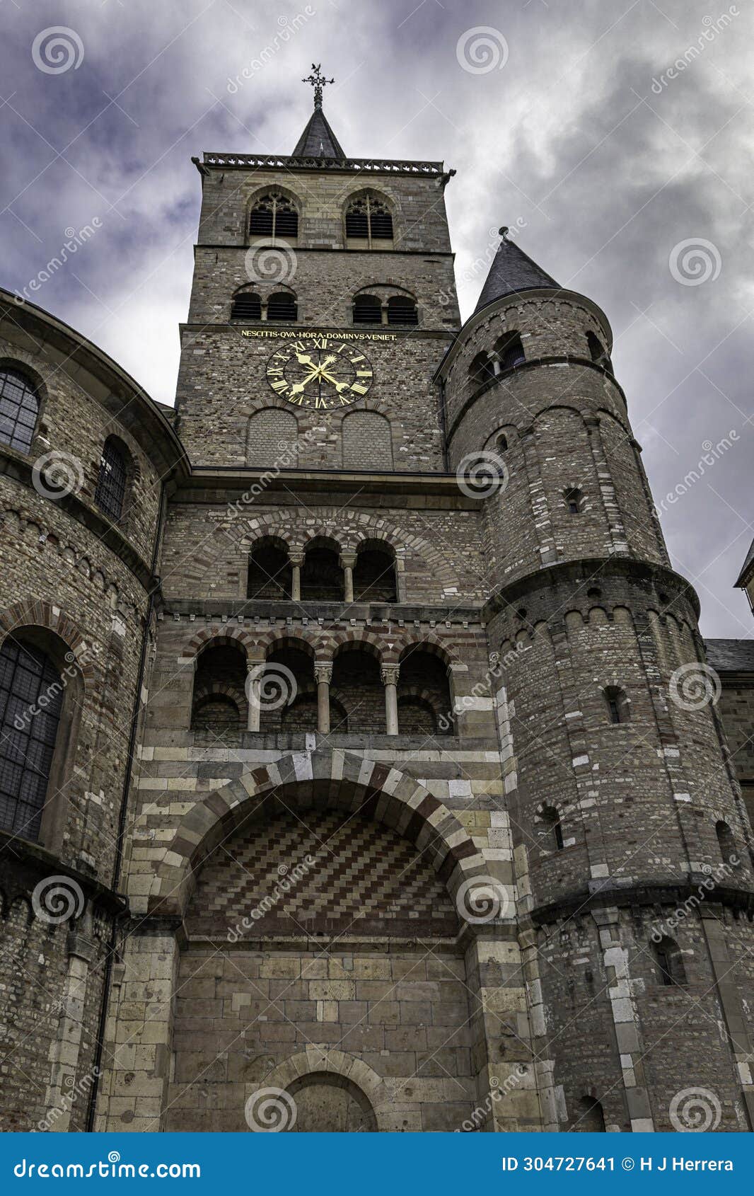 The Cathedral of Trier, Germany Stock Image - Image of historic ...