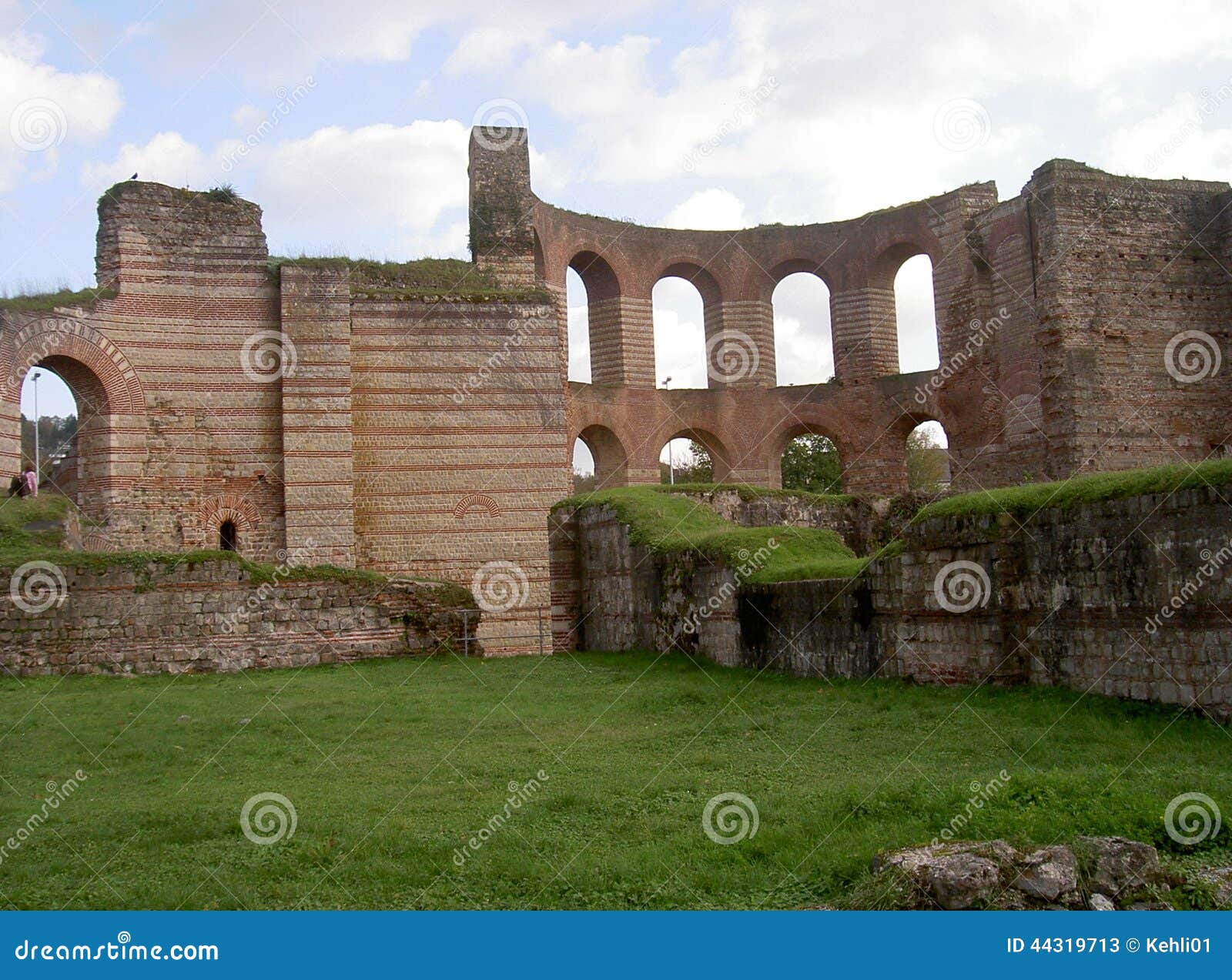 Trier Imperial Baths editorial stock photo. Image of rome - 44319713